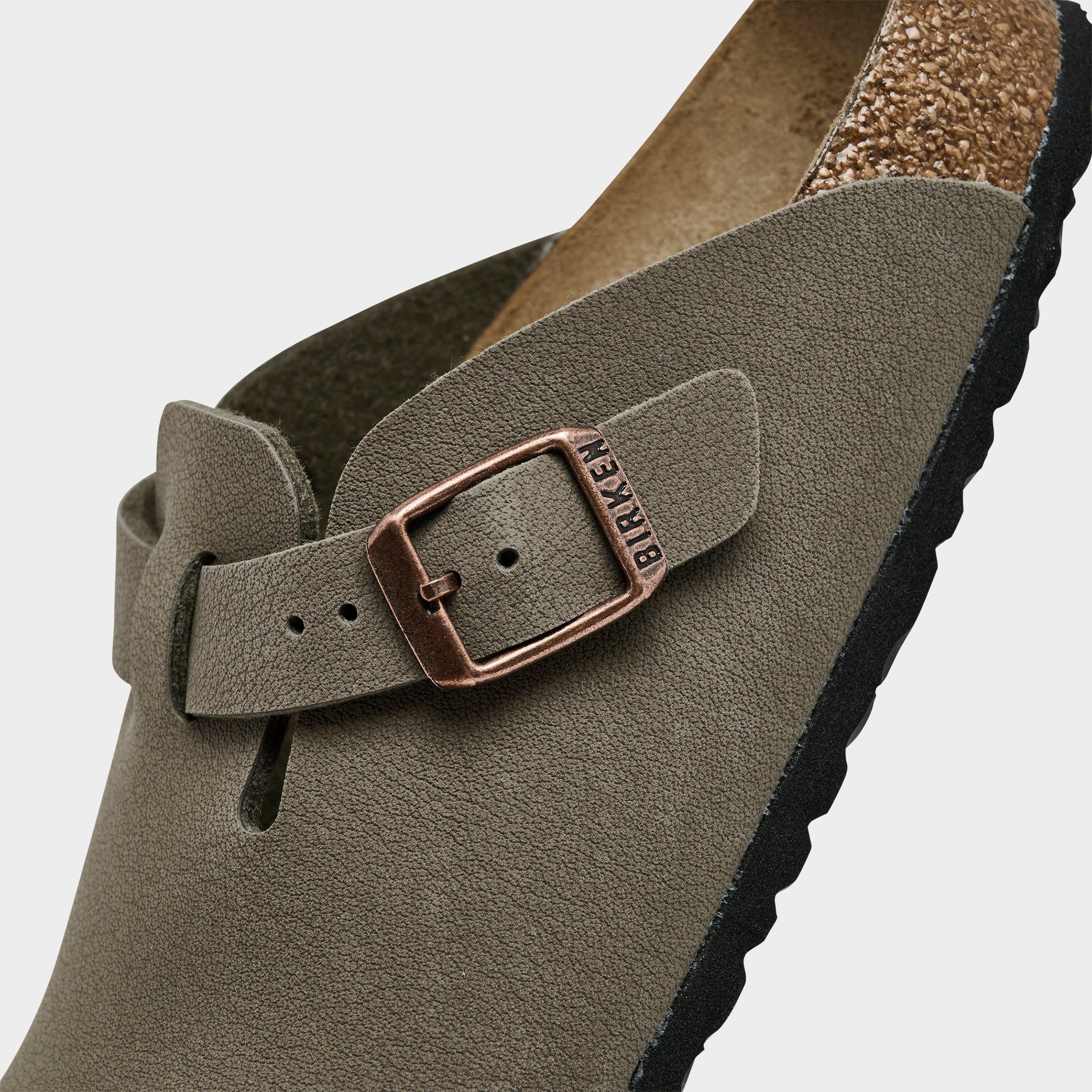 Little Kids' Birkenstock Boston Birkibuc Clog Shoes | Finish Line