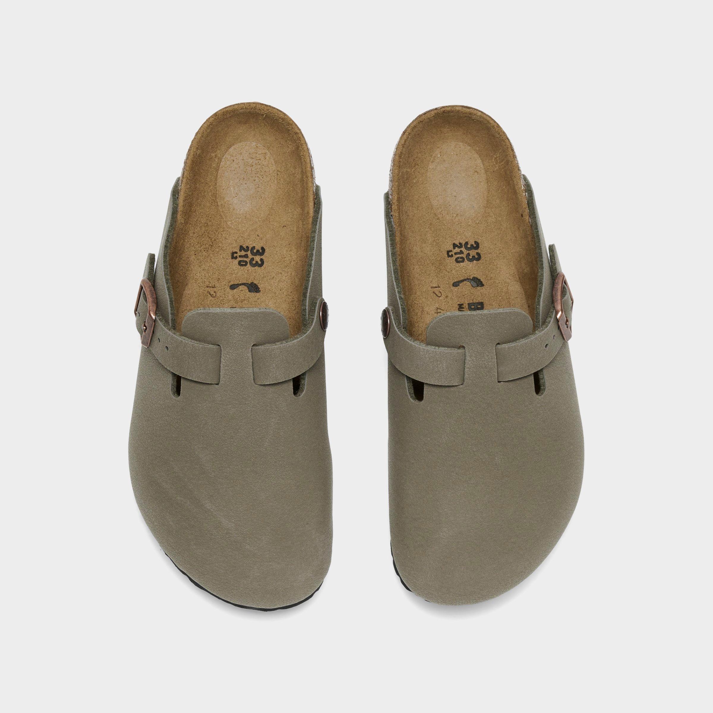Little Kids' Birkenstock Boston Birkibuc Clog Shoes | Finish Line
