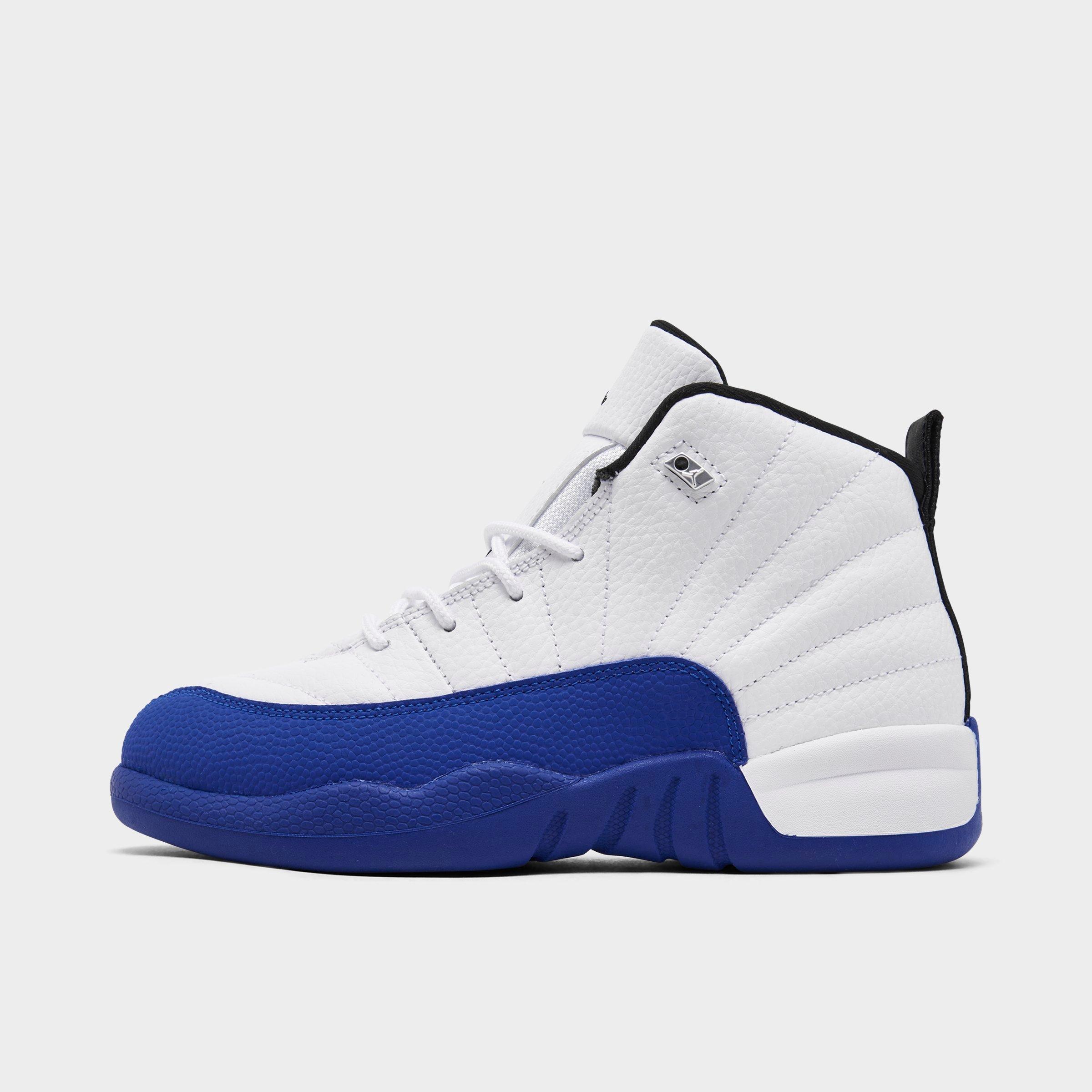 Little Kids' Air Jordan Retro 12 Basketball Shoes | Finish Line