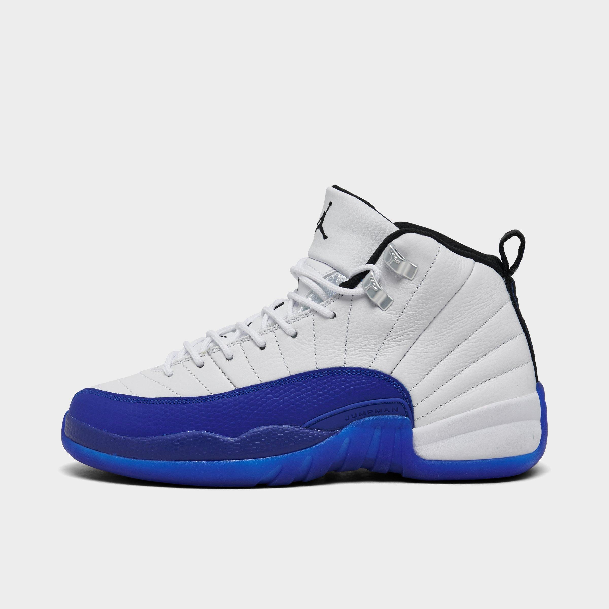 Big Kids' Air Jordan Retro 12 Basketball Shoes | Finish Line