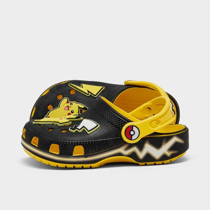 Kids' Toddler Crocs x Pokemon Pikachu Classic Clog Shoes| Finish Line