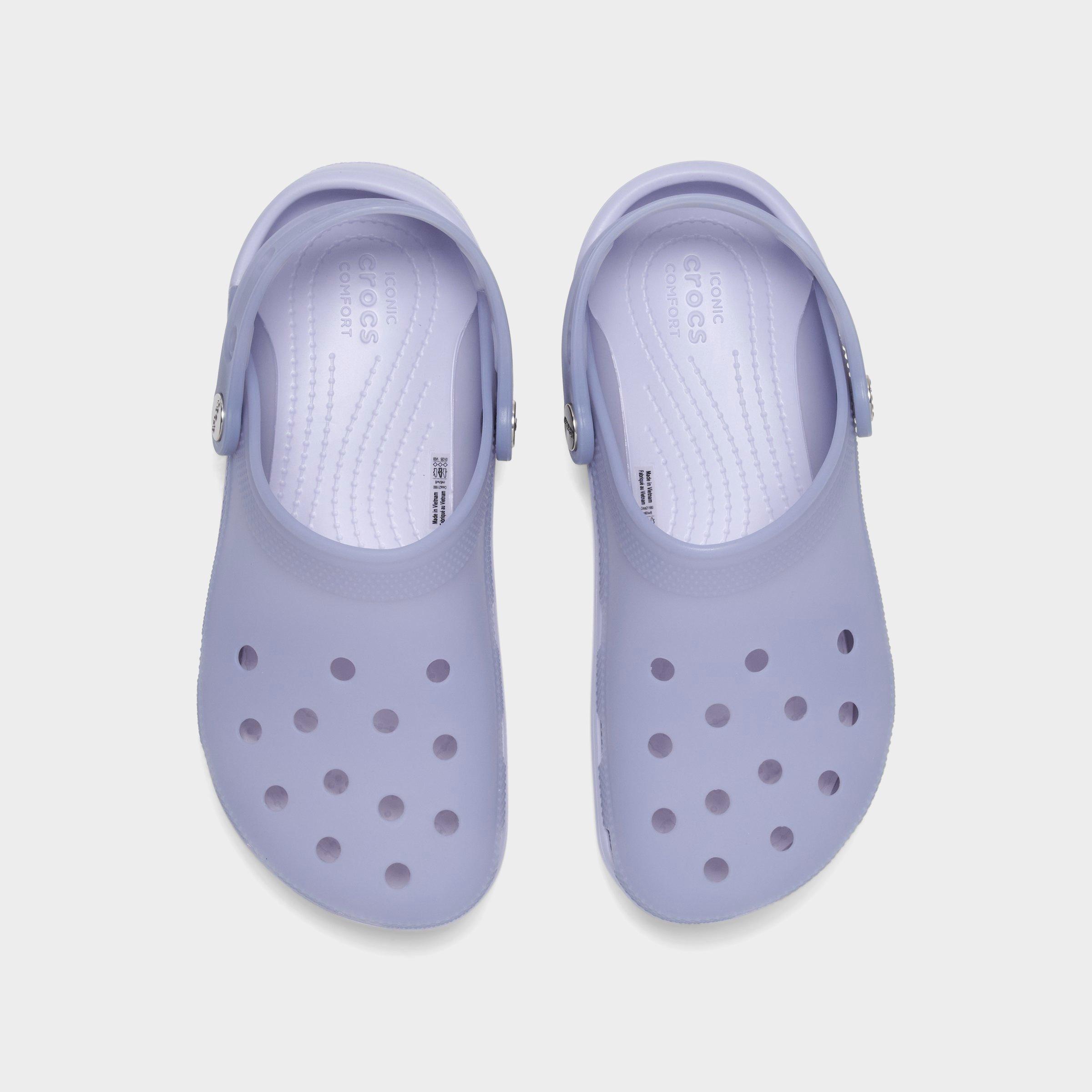 Women's Crocs Frosted Classic Clog Shoes | Finish Line