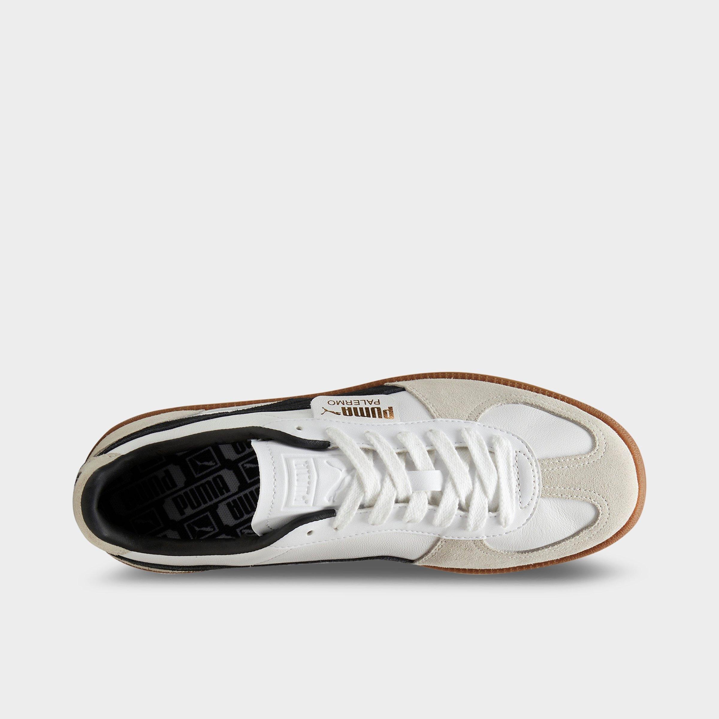 Men's Puma Palermo Leather Low Casual Shoes | Finish Line