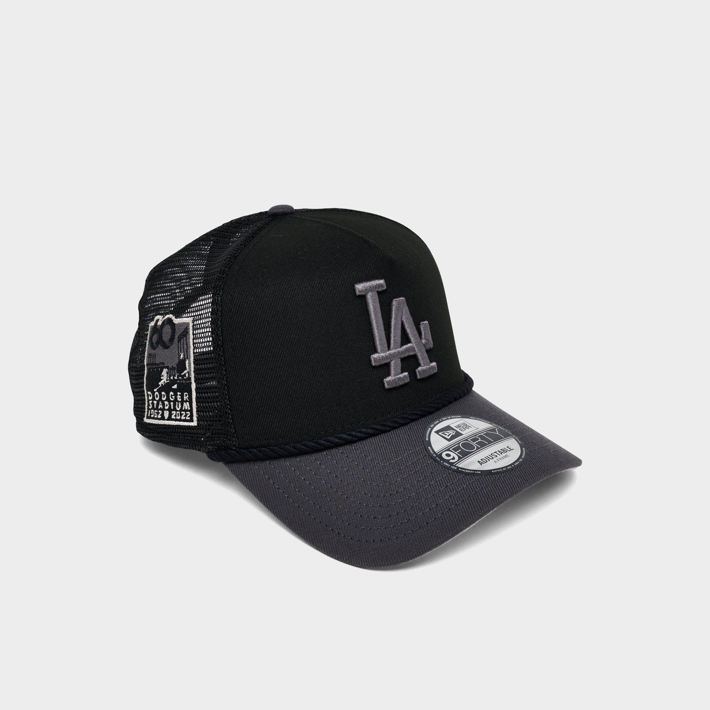 New Era Los Angeles Dodgers MLB 9FORTY A-Frame Rope Trucker Hat ...