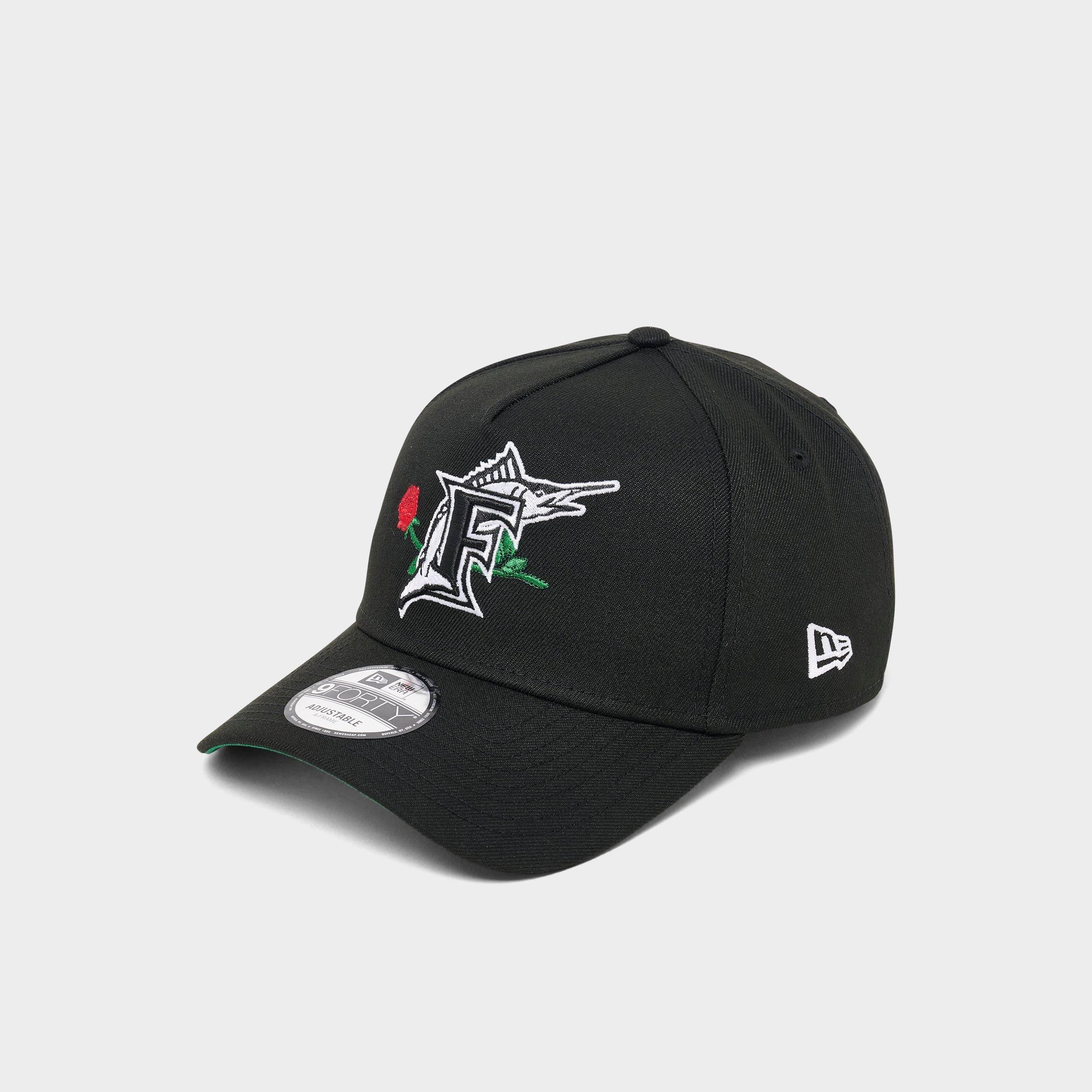 New Era Florida Marlins MLB Flower 9FORTY A-Frame Snapback Hat | Finish ...