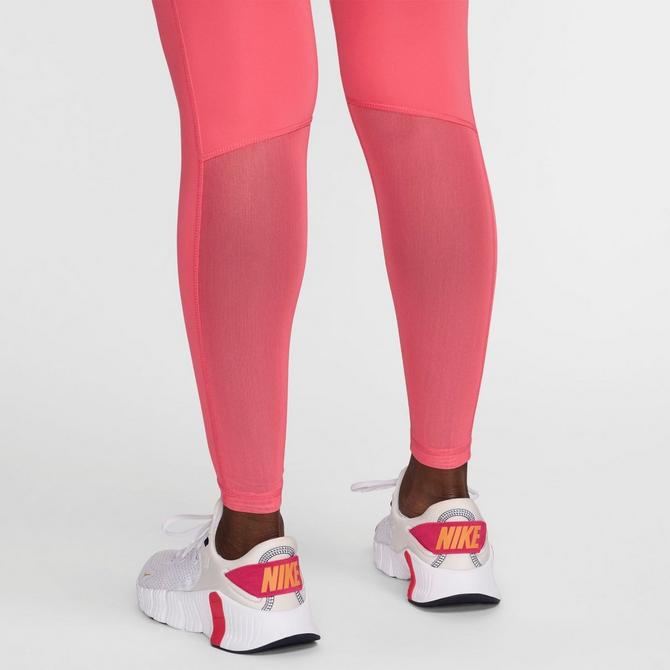 Women's Nike Pro 365 High-Waisted 7/8 Mesh Panel Leggings| Finish Line