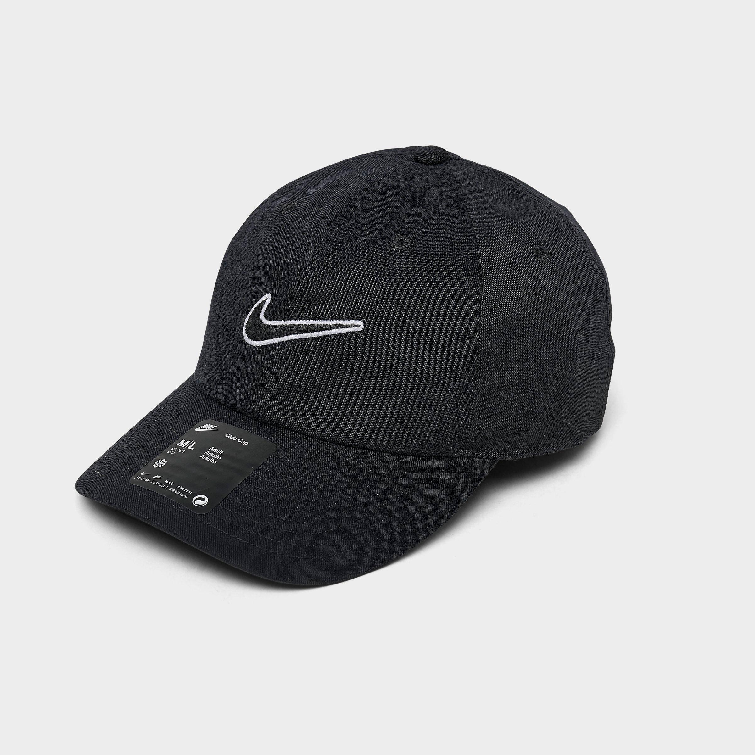 Nike Club Swoosh Unstructured Strapback Hat | Finish Line