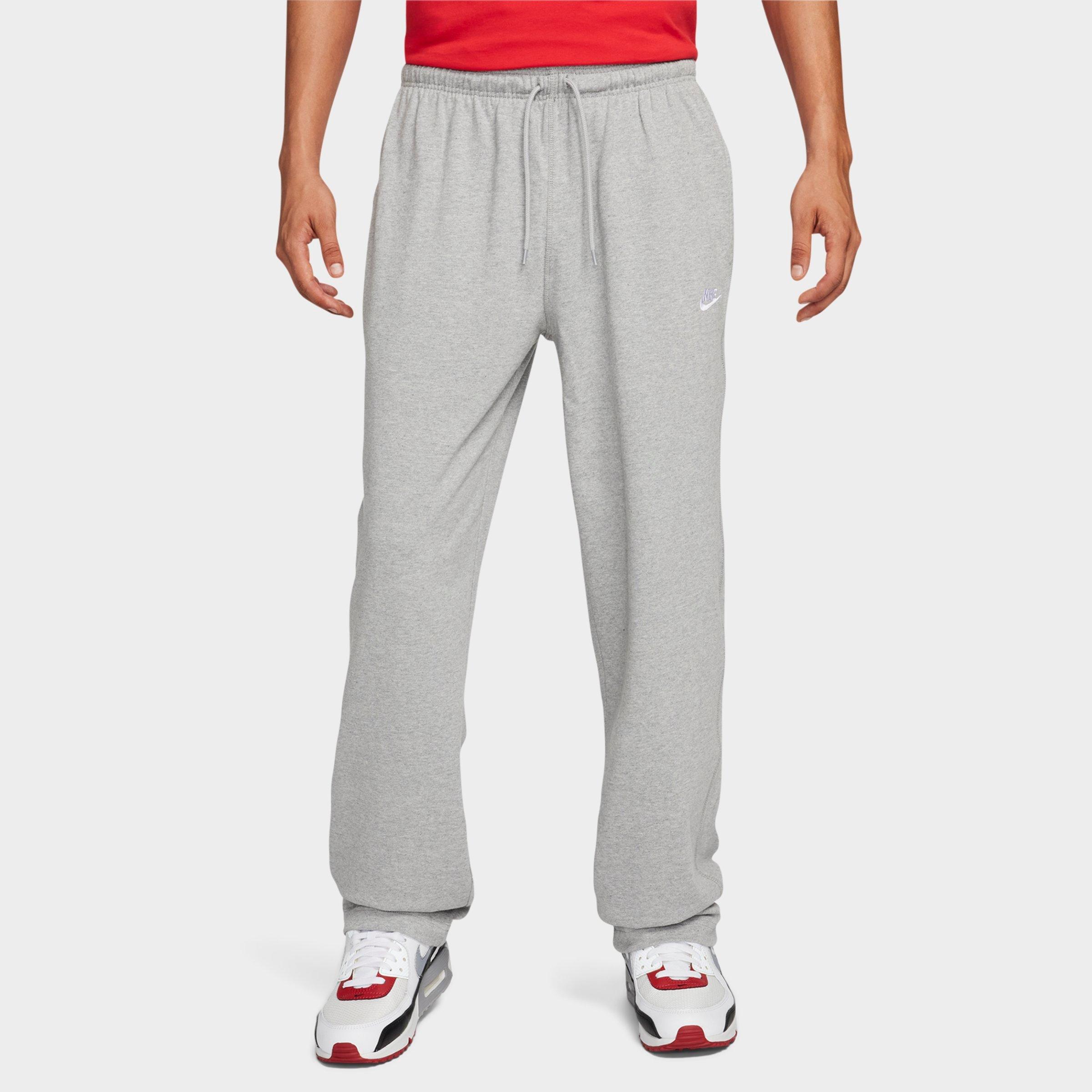 Men's Nike Sportswear Club Knit Open-Hem Pants | Finish Line
