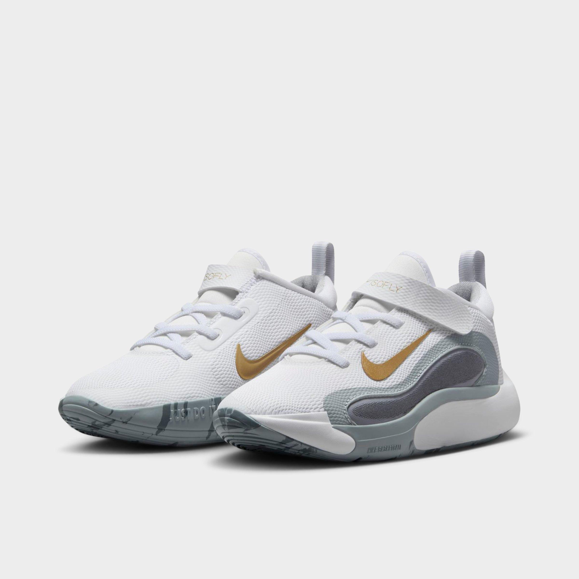 Little Kids' Nike IsoFly Stretch Lace Basketball Shoes | Finish Line