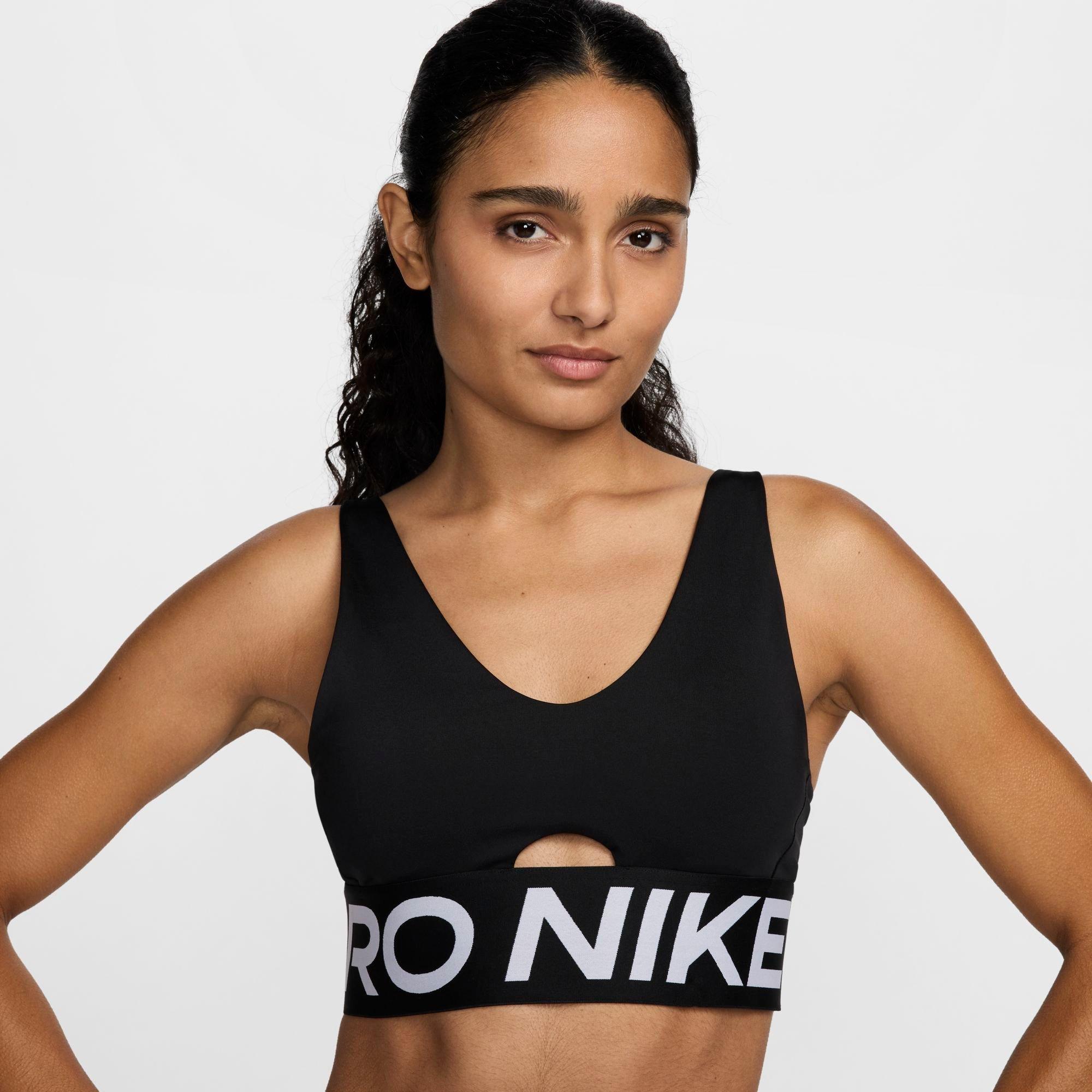 Women's Nike Pro Indy Plunge Sports Bra | Finish Line