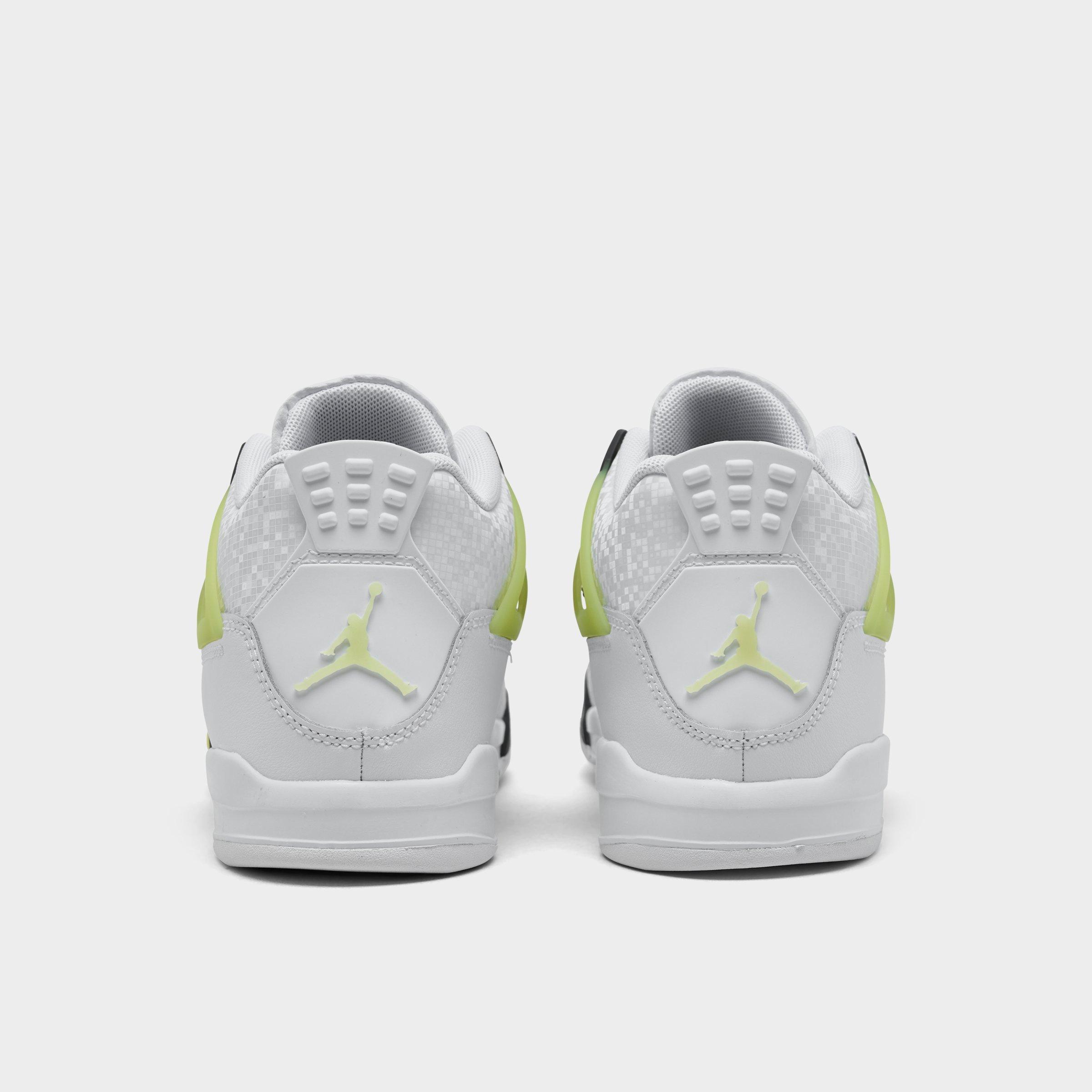 Little Kids' Air Jordan Retro 4 Basketball Shoes | Finish Line