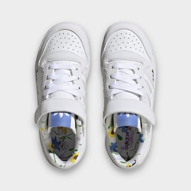 Little Kids' adidas Originals Forum Low Flowers and Bees Casual Shoes ...