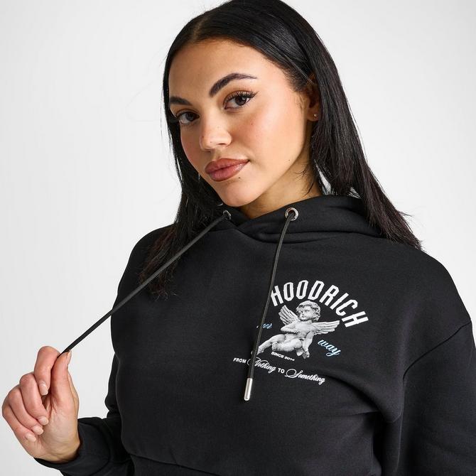 Women's Hoodrich Glow Angel Cropped Hoodie| Finish Line