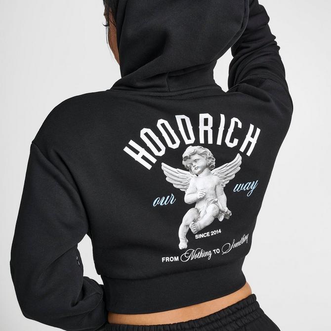 Women's Hoodrich Glow Angel Cropped Hoodie| Finish Line