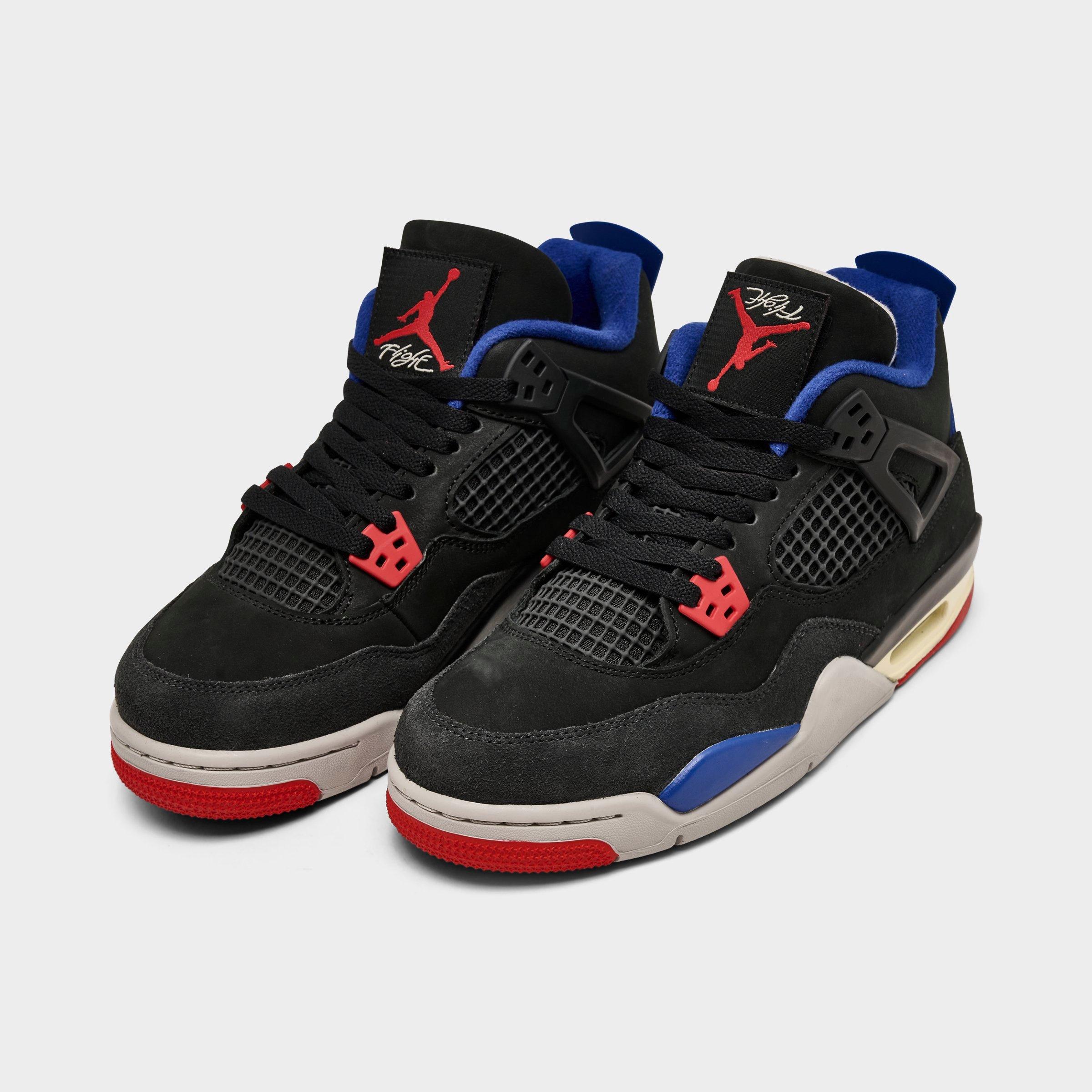 Big Kids' Air Jordan Retro 4 Basketball Shoes | Finish Line
