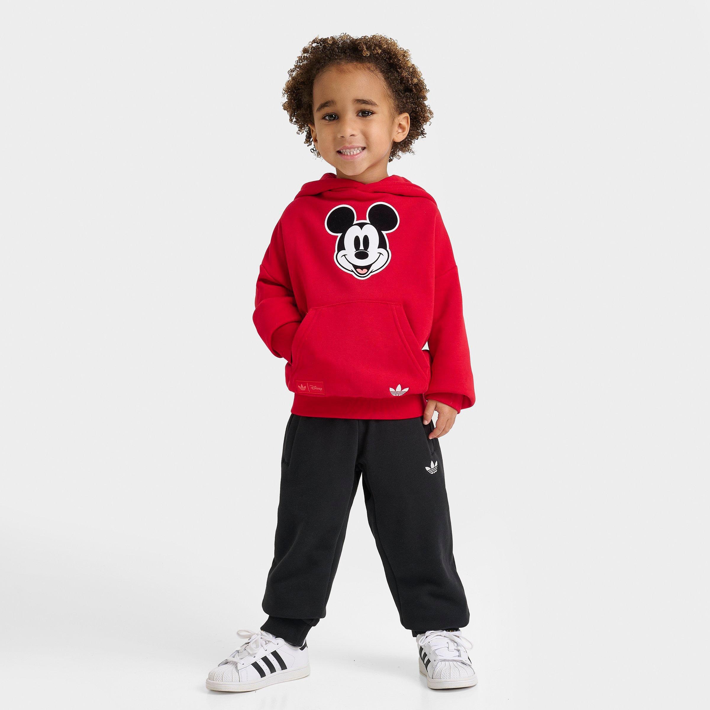 Little Kids' adidas Originals x Disney Mickey Mouse Hoodie and Jogger ...