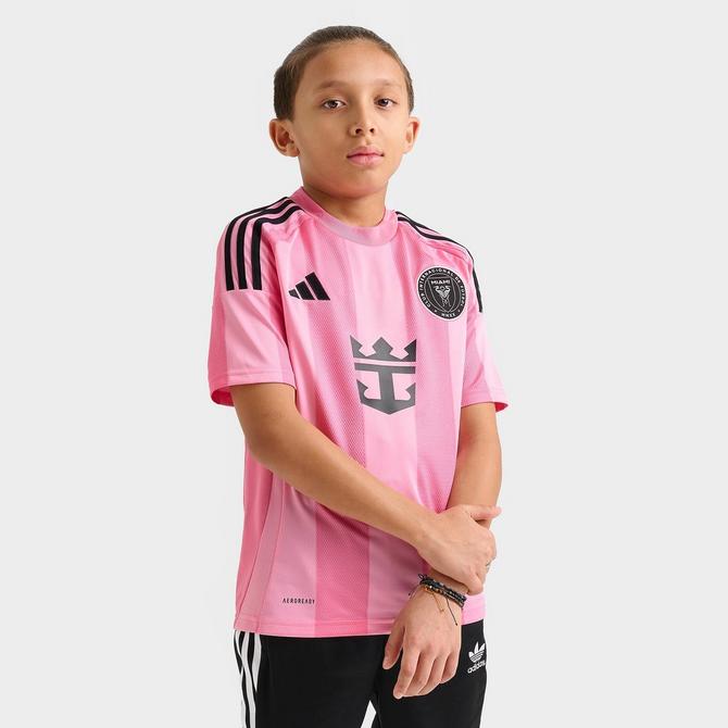 Kids' adidas Inter Miami CF 25-26 Messi Away Soccer Jersey| Finish Line