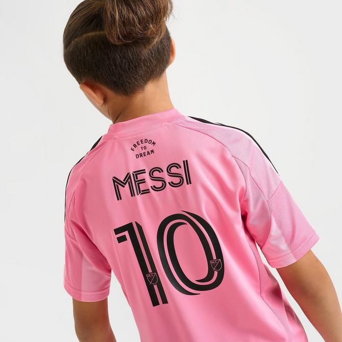 Kids' adidas Inter Miami CF 25-26 Messi Away Soccer Jersey| Finish Line