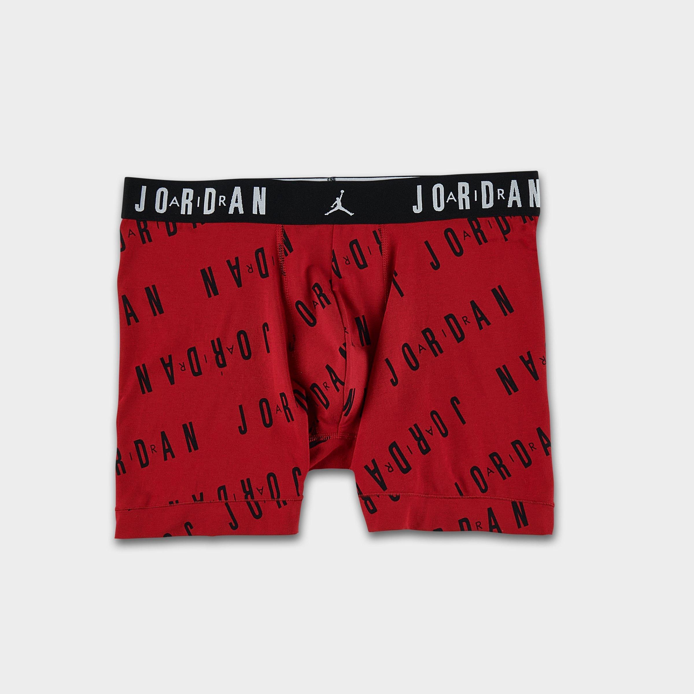 Men's Jordan Flight Cotton Stretch Boxer Briefs (2-Pack) | Finish Line