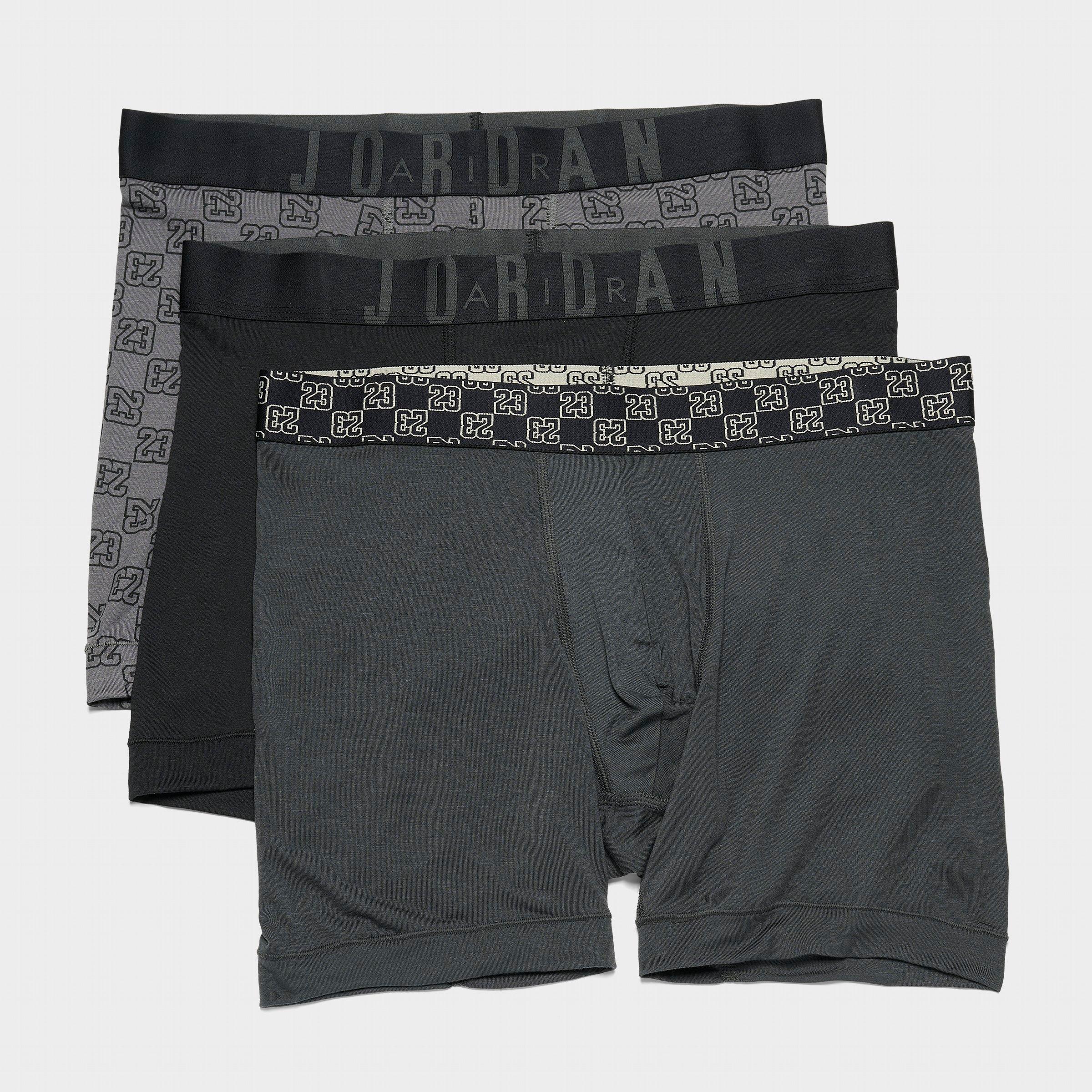 Men's Jordan Flight Modal Monogram Boxer Briefs (3-Pack) | Finish Line