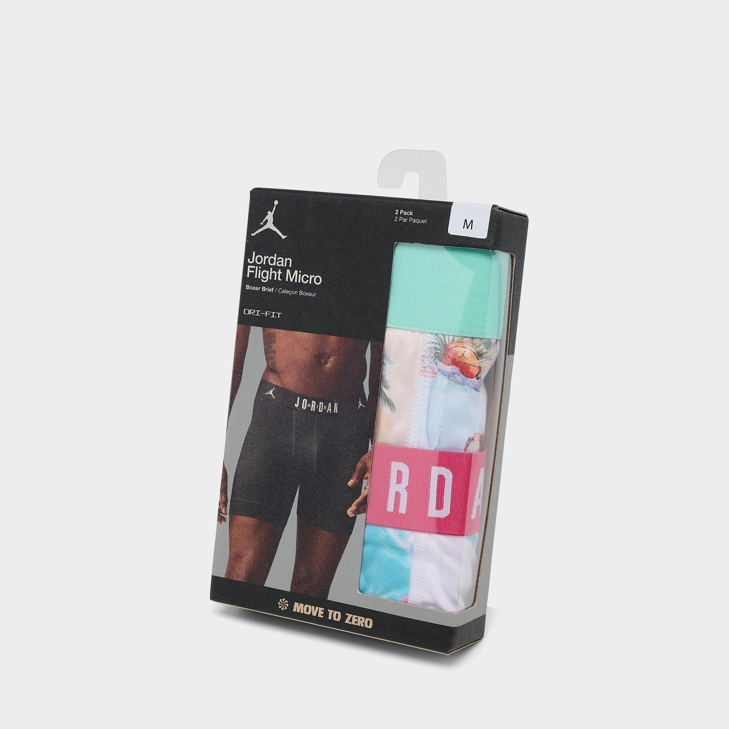 Men's Jordan Flight Micro Dri-FIT Boxer Briefs (2-Pack) | Finish Line