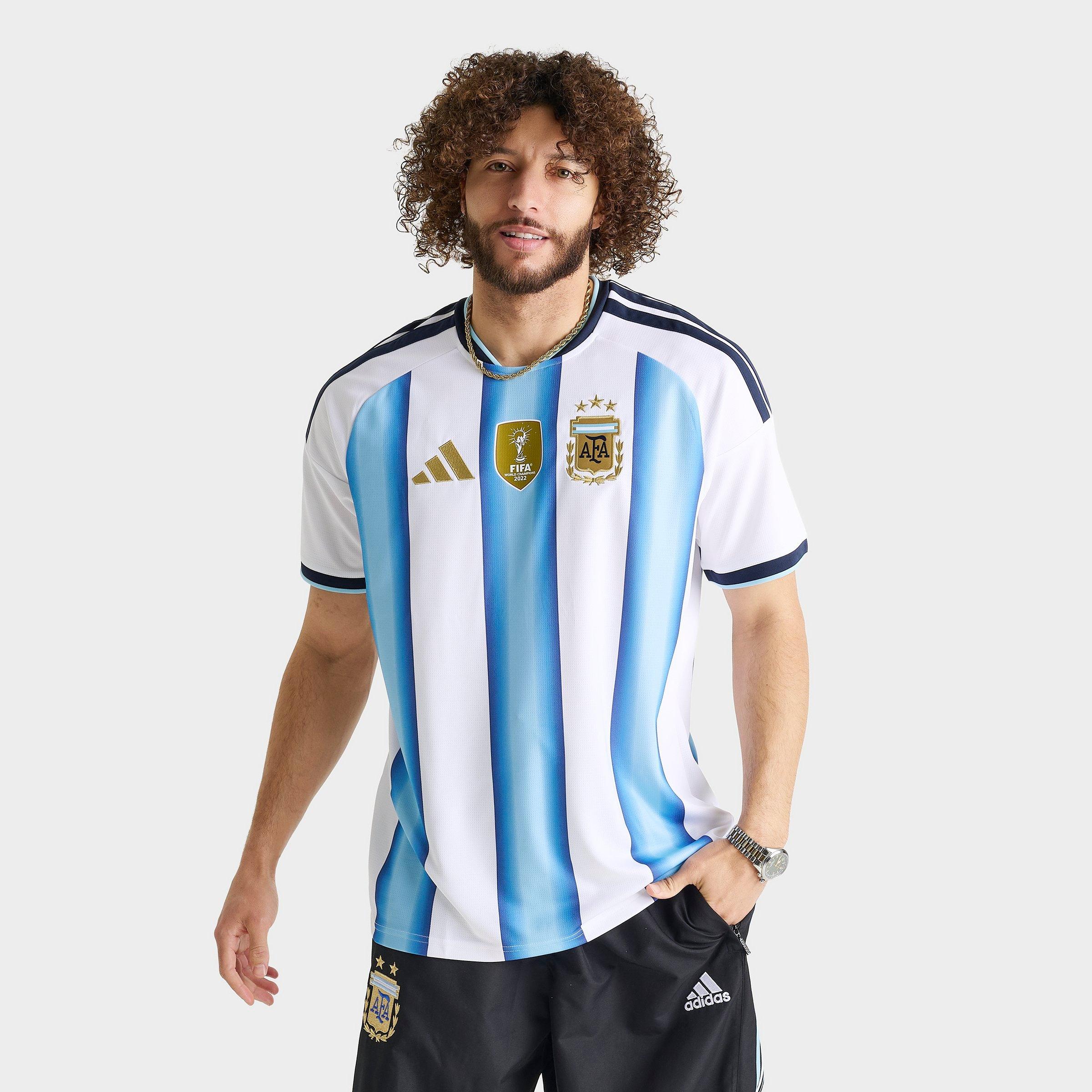 Men's adidas Argentina 26 Home Replica Soccer Jersey | Finish Line