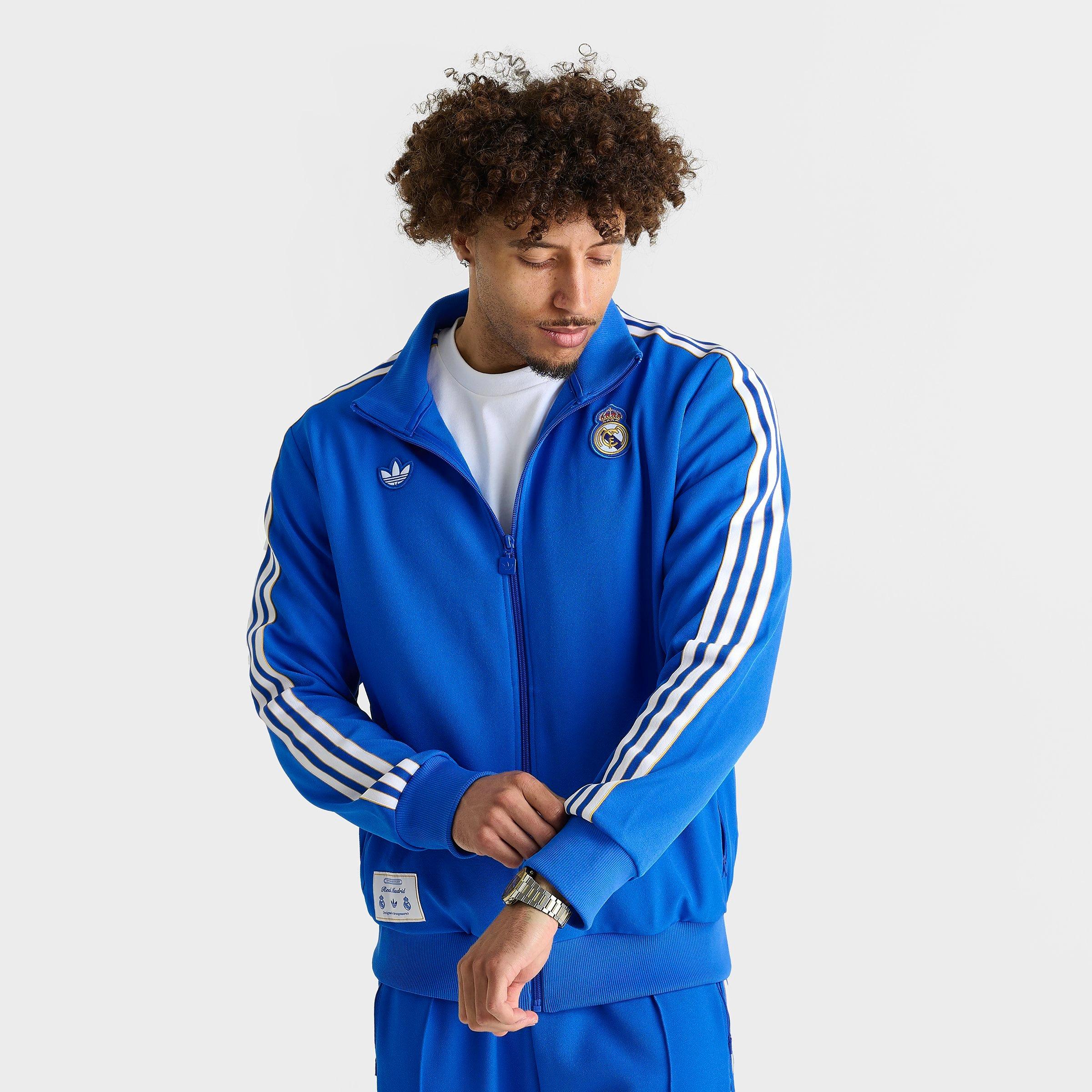 Men's adidas Real Madrid Terrace Icons Track Top | Finish Line