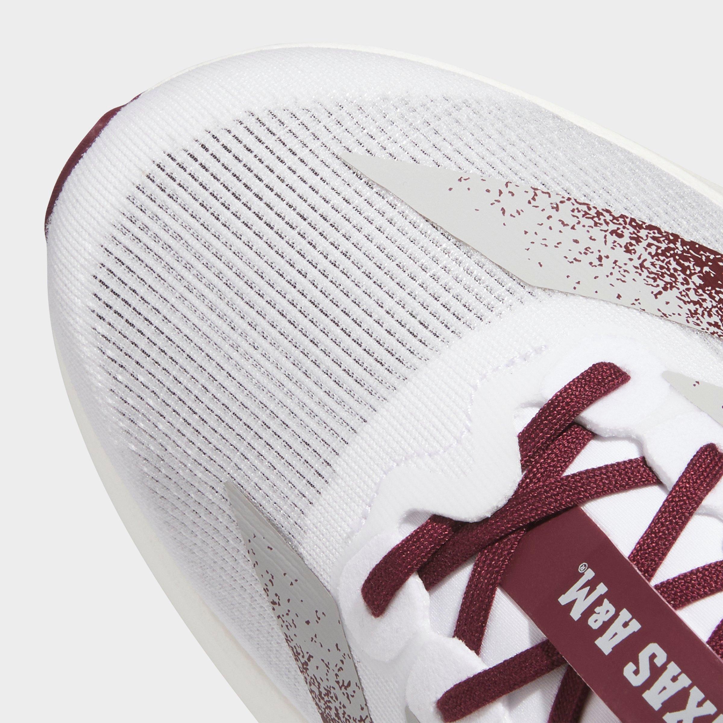 Men's adidas adizero EVO SL Texas A&M Aggies Running Shoes | Finish Line