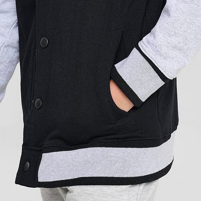 Kids' New Balance Fleece Bomber Jacket| Finish Line Kids' New Balance Fleece Bomber Jacket| Finish Line