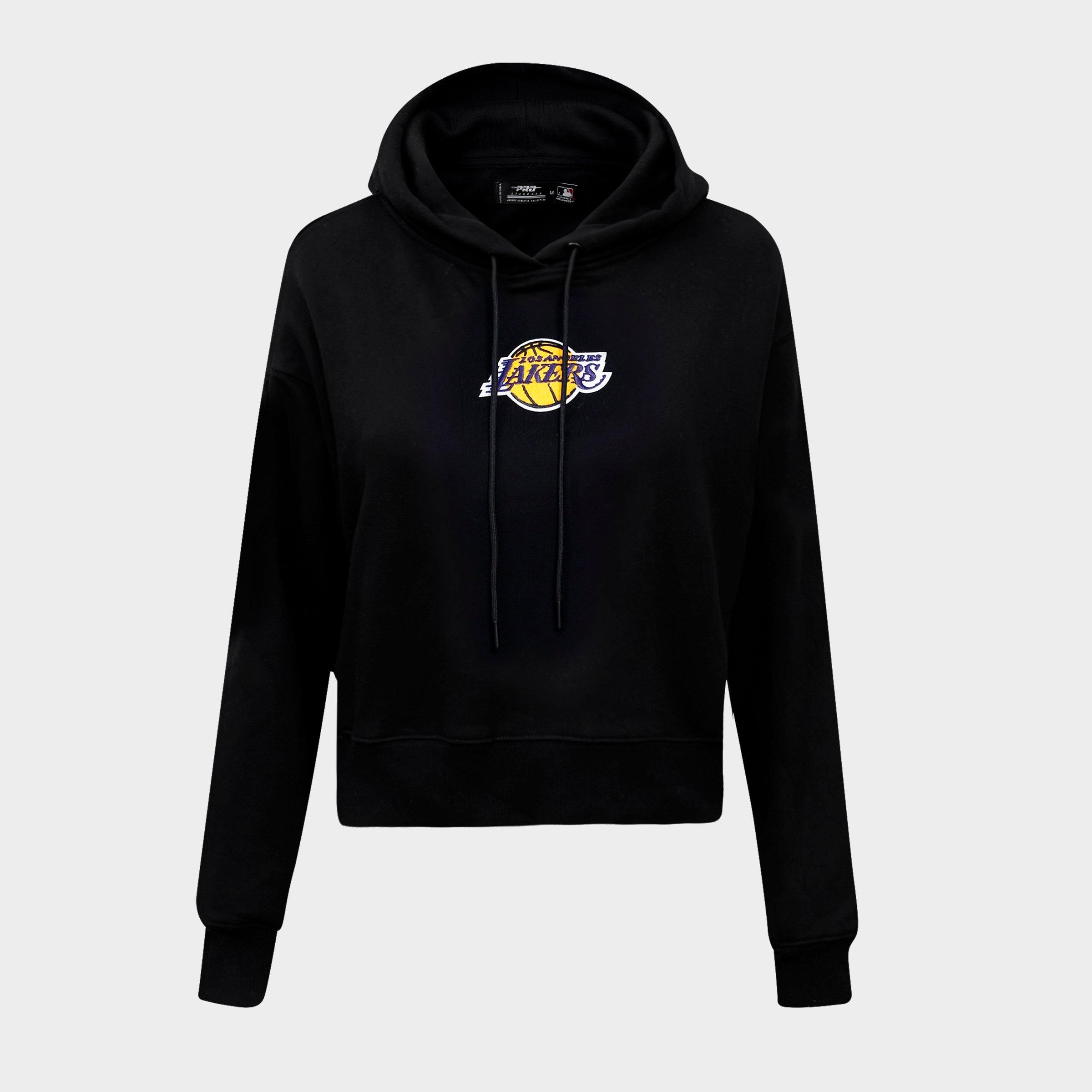 Women's Pro Standard Los Angeles Lakers NBA Classic Fleece Cropped ...