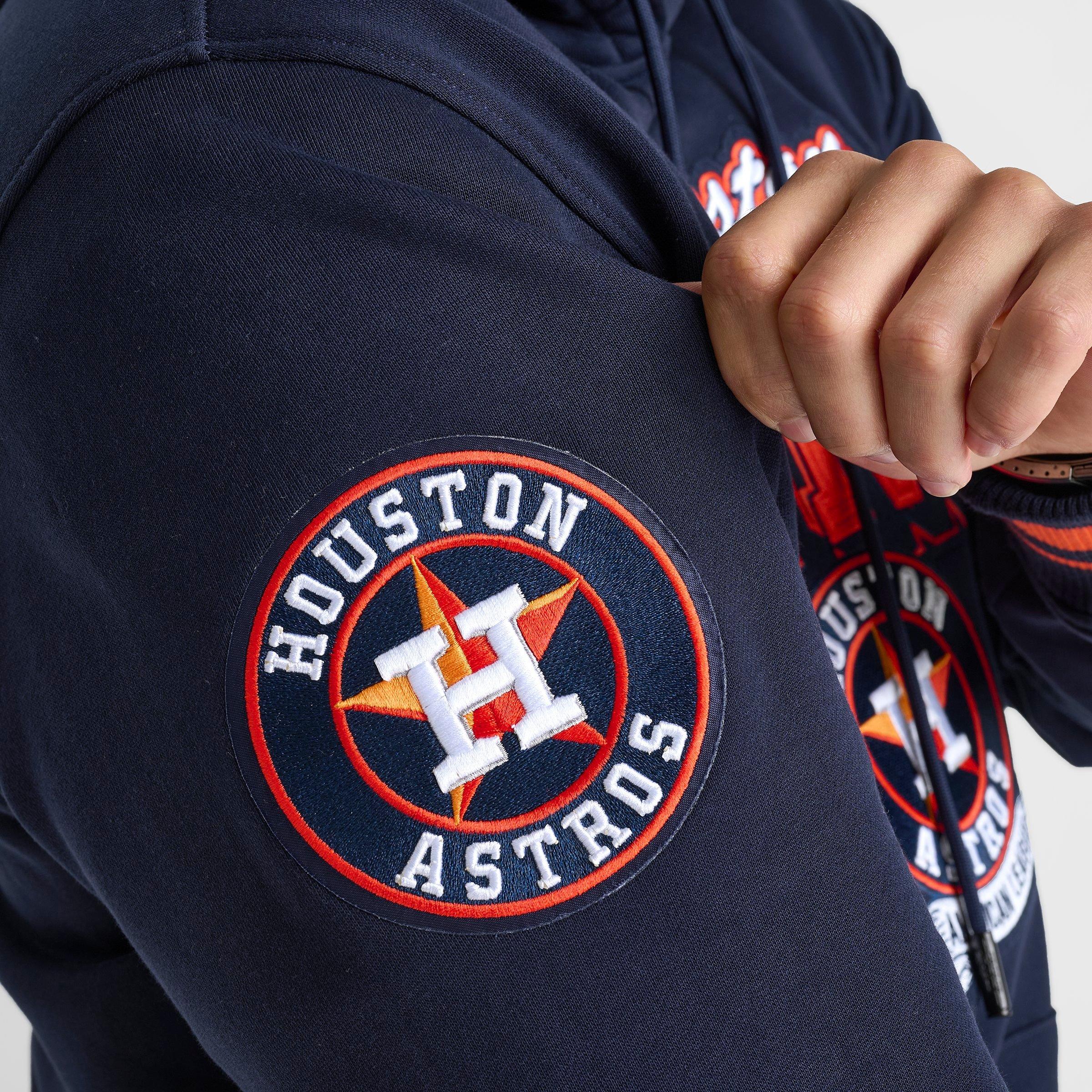 Men's Pro Standard Houston Astros MLB Team Badge Hoodie | Finish Line