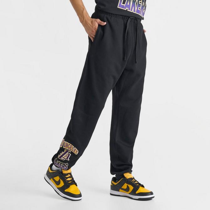 Men's Pro Standard Los Angeles Lakers NBA Turn It Up Fleece Sweatpants ...
