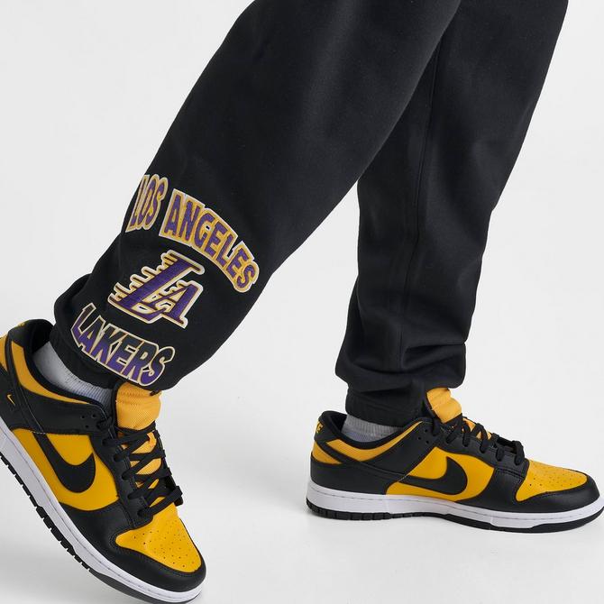 Men's Pro Standard Los Angeles Lakers NBA Turn It Up Fleece Sweatpants ...