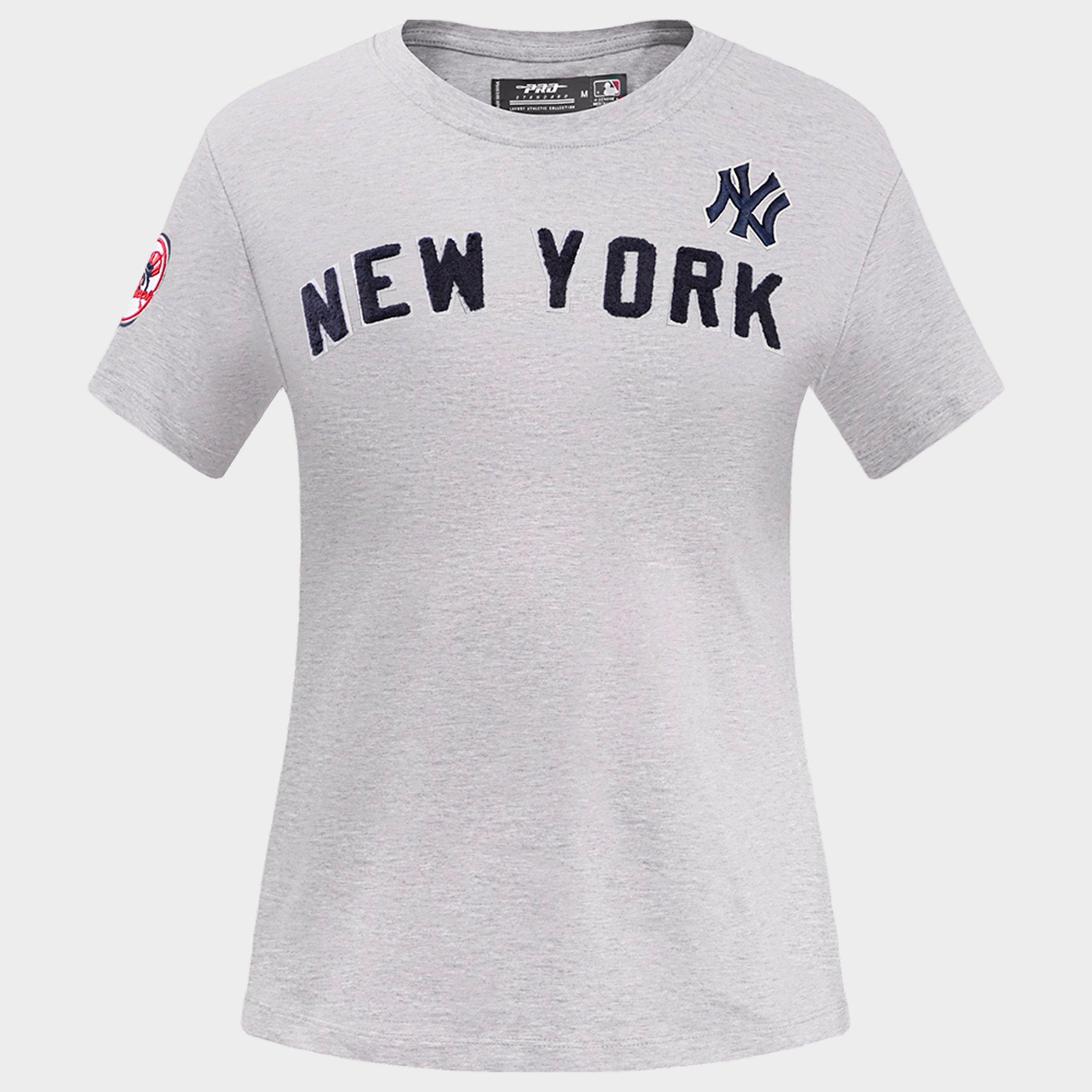 Women's Pro Standard New York Yankees MLB Classic Single Jersey Slim T ...