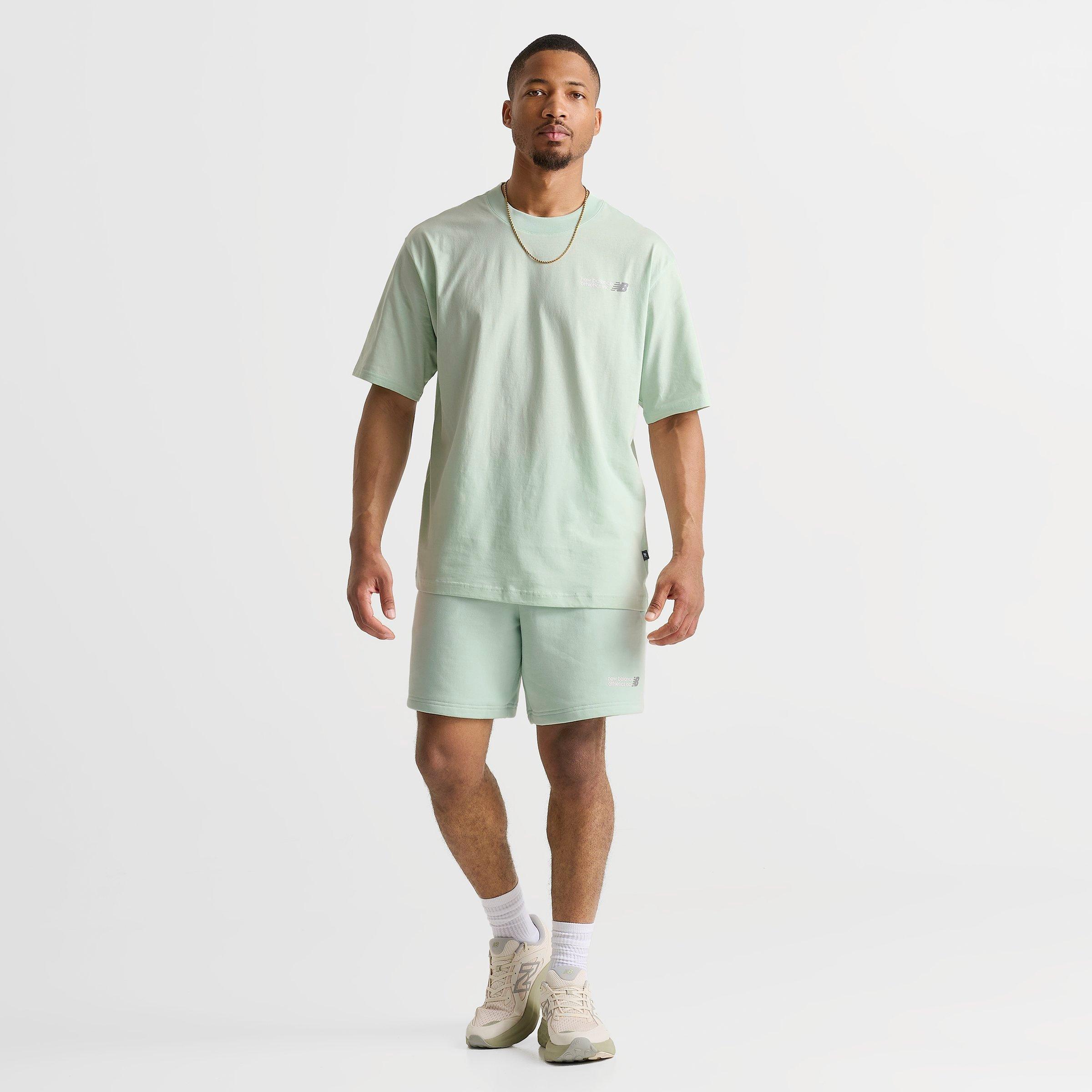 Men's New Balance Athletics Flying NB Logo T-Shirt | Finish Line