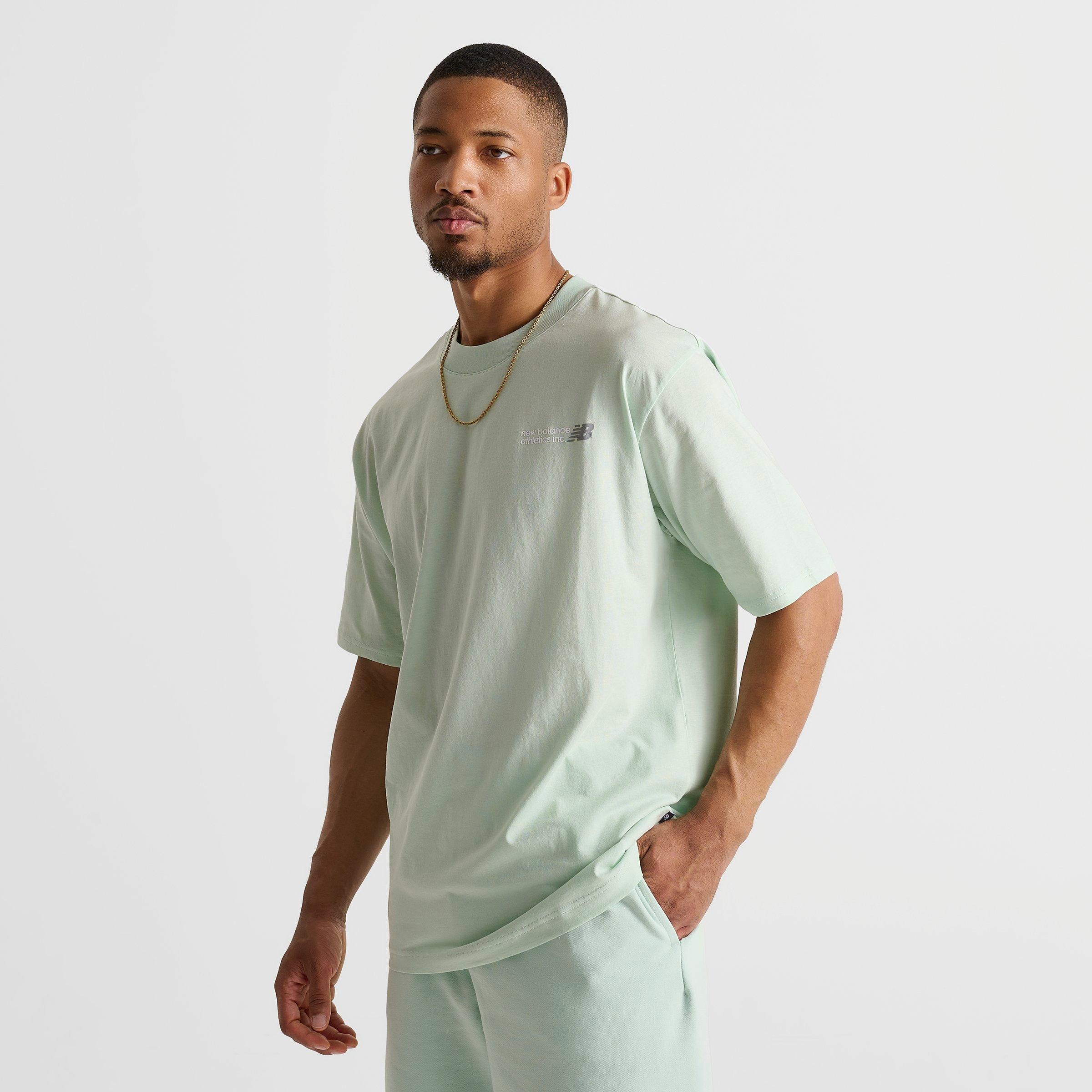 Men's New Balance Athletics Flying NB Logo T-Shirt | Finish Line