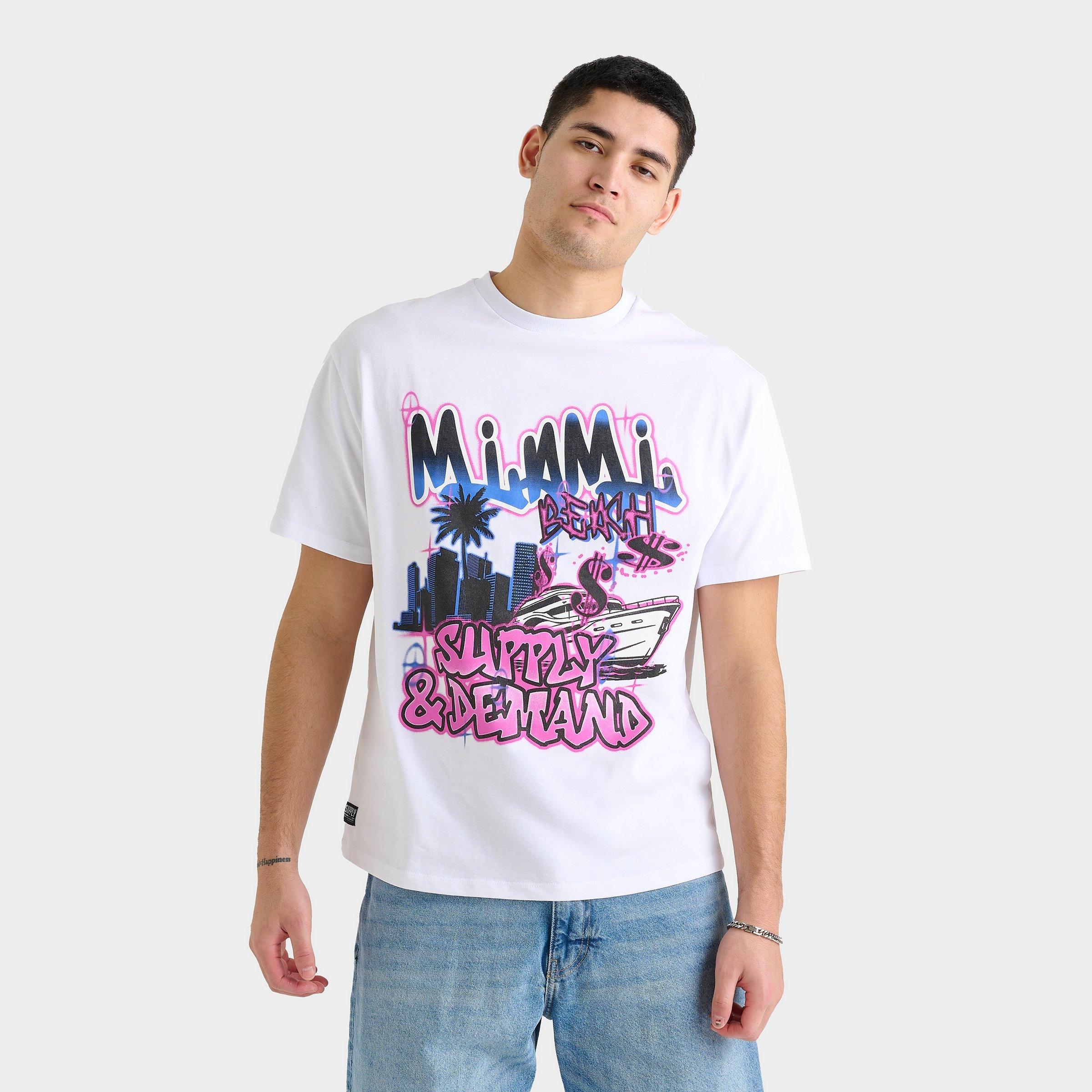 Men's Supply & Demand Miami Graphic T-Shirt | Finish Line