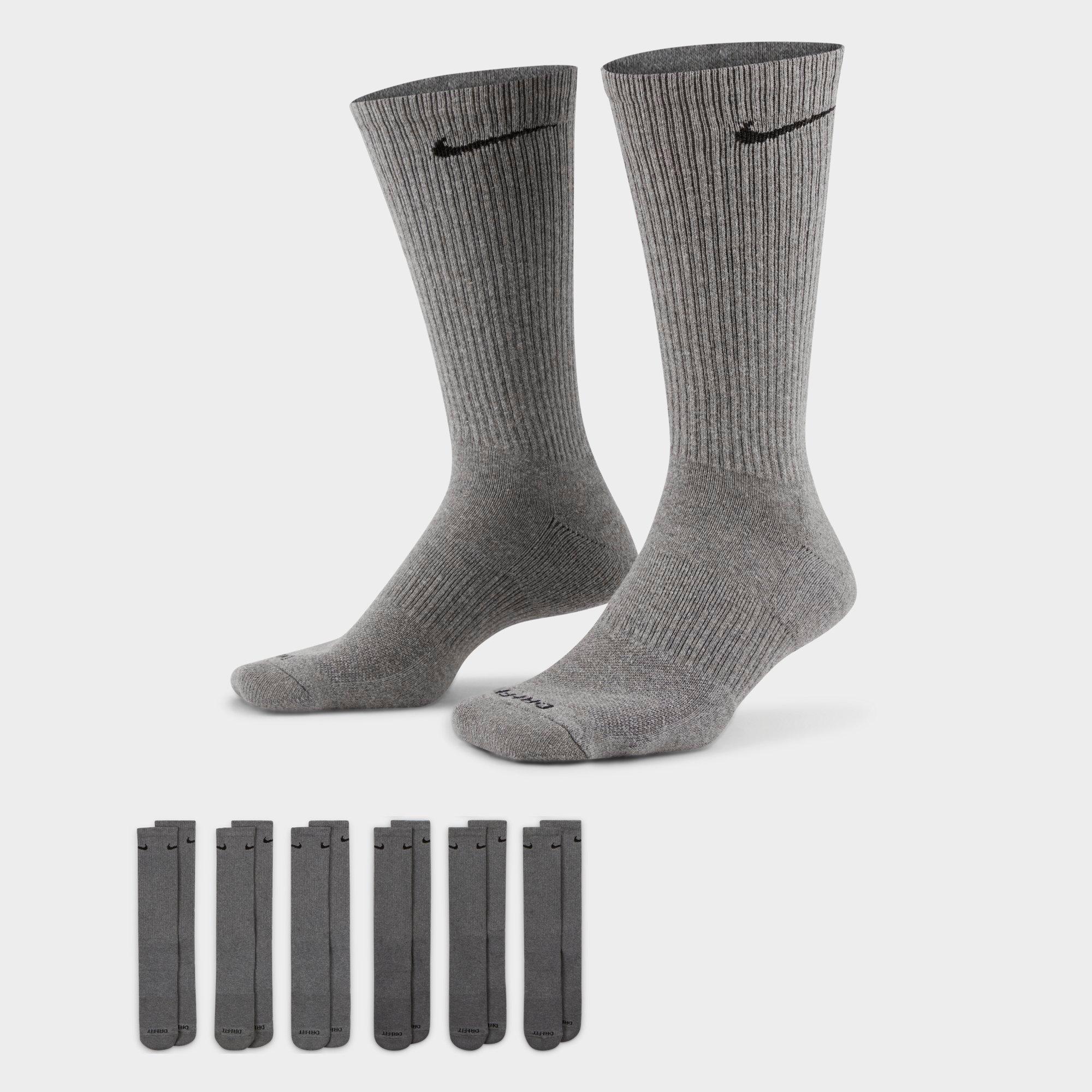 Nike Everyday Plus Cushioned Crew Training Socks (6-Pack) | Finish Line