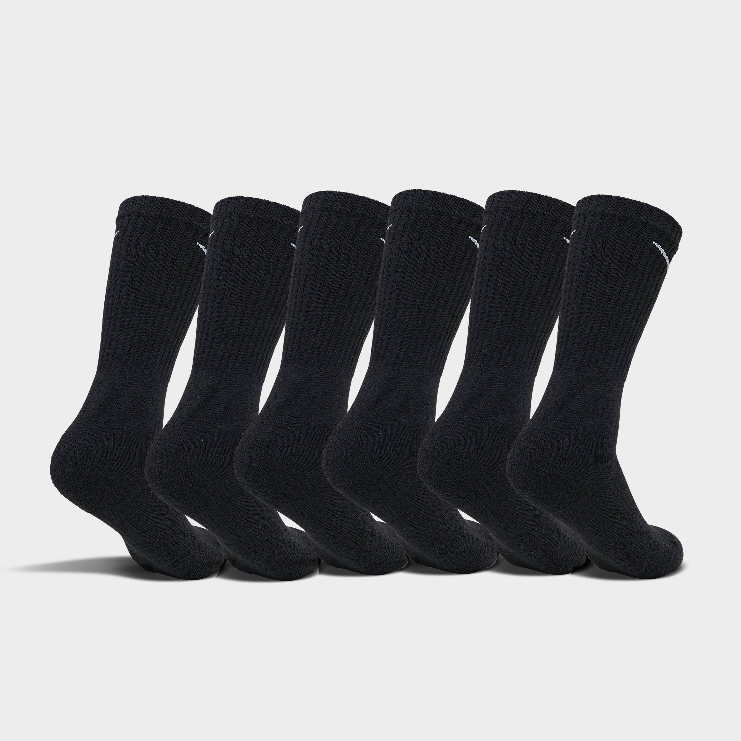 Nike Everyday Cushioned Training Crew Socks (6-Pack) | Finish Line