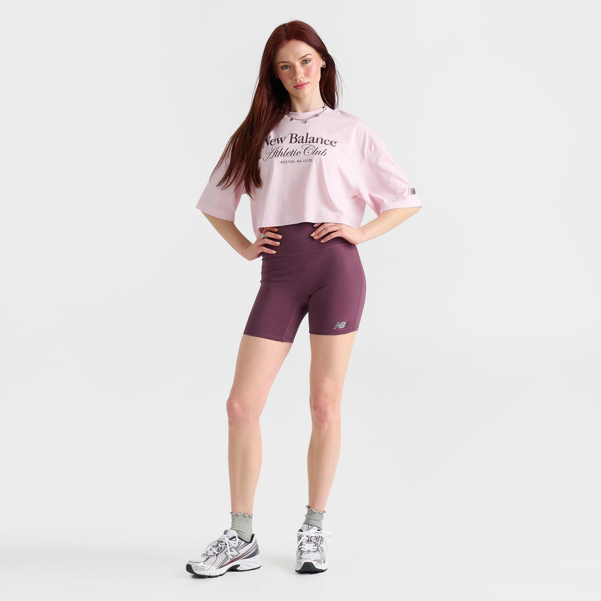 Women's New Balance Harmony High-Rise Biker Shorts | Finish Line