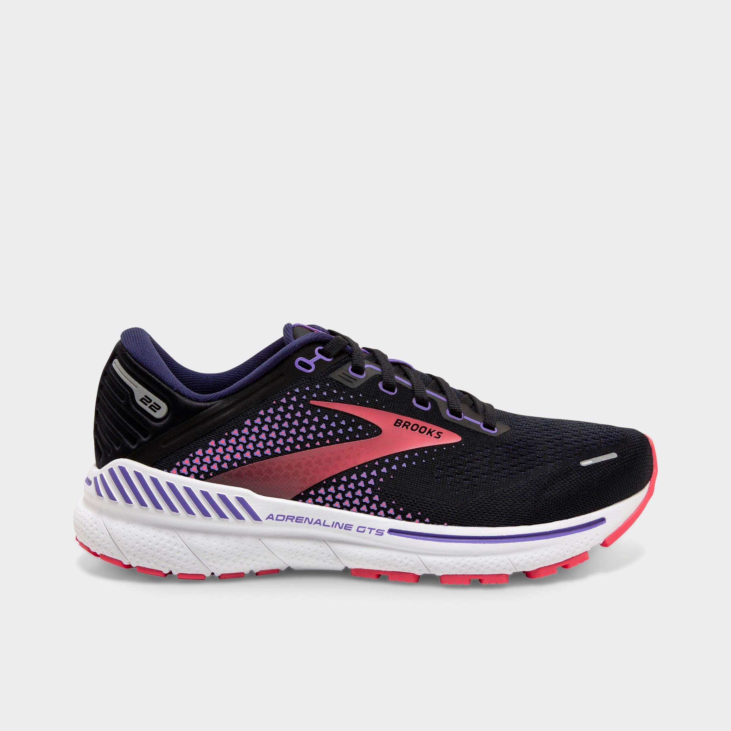 UPC 190340947230 - Brooks Adrenaline GTS 22 Sneaker in Black/Purple ...