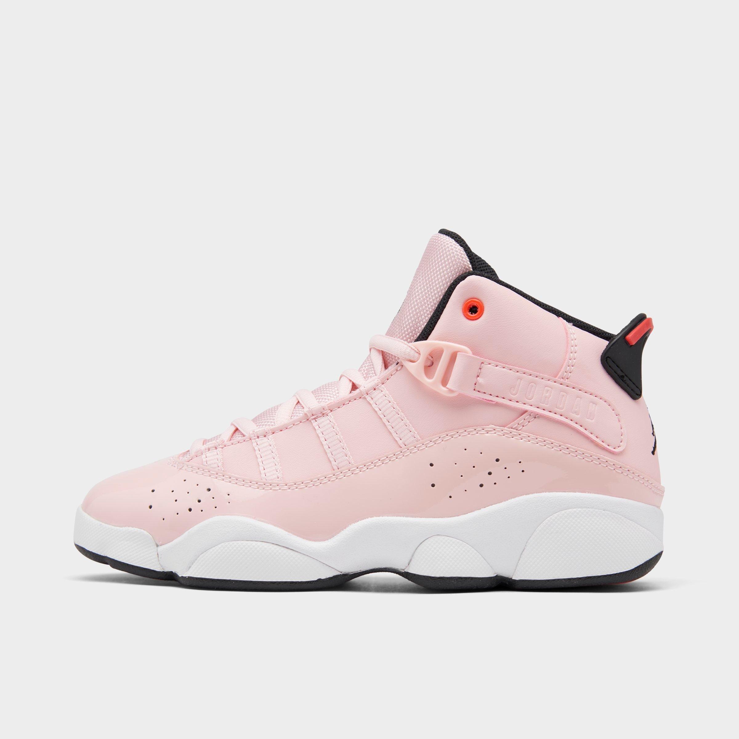 Nike Jordan Girls' Little Kids' Air 6 Rings Basketball Shoes In ...