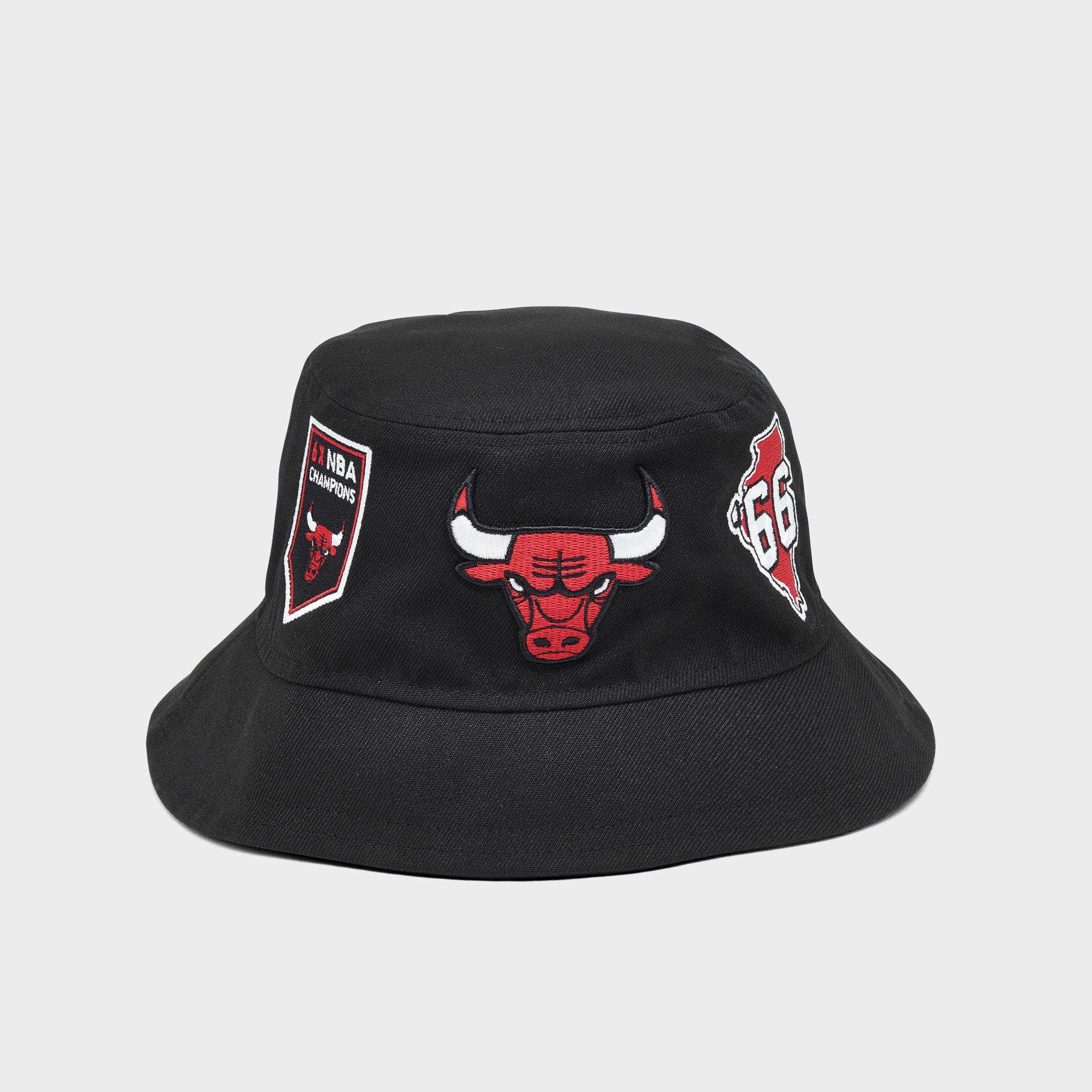 New Era Nba Chicago Bulls Bucket Hat In Black | ModeSens