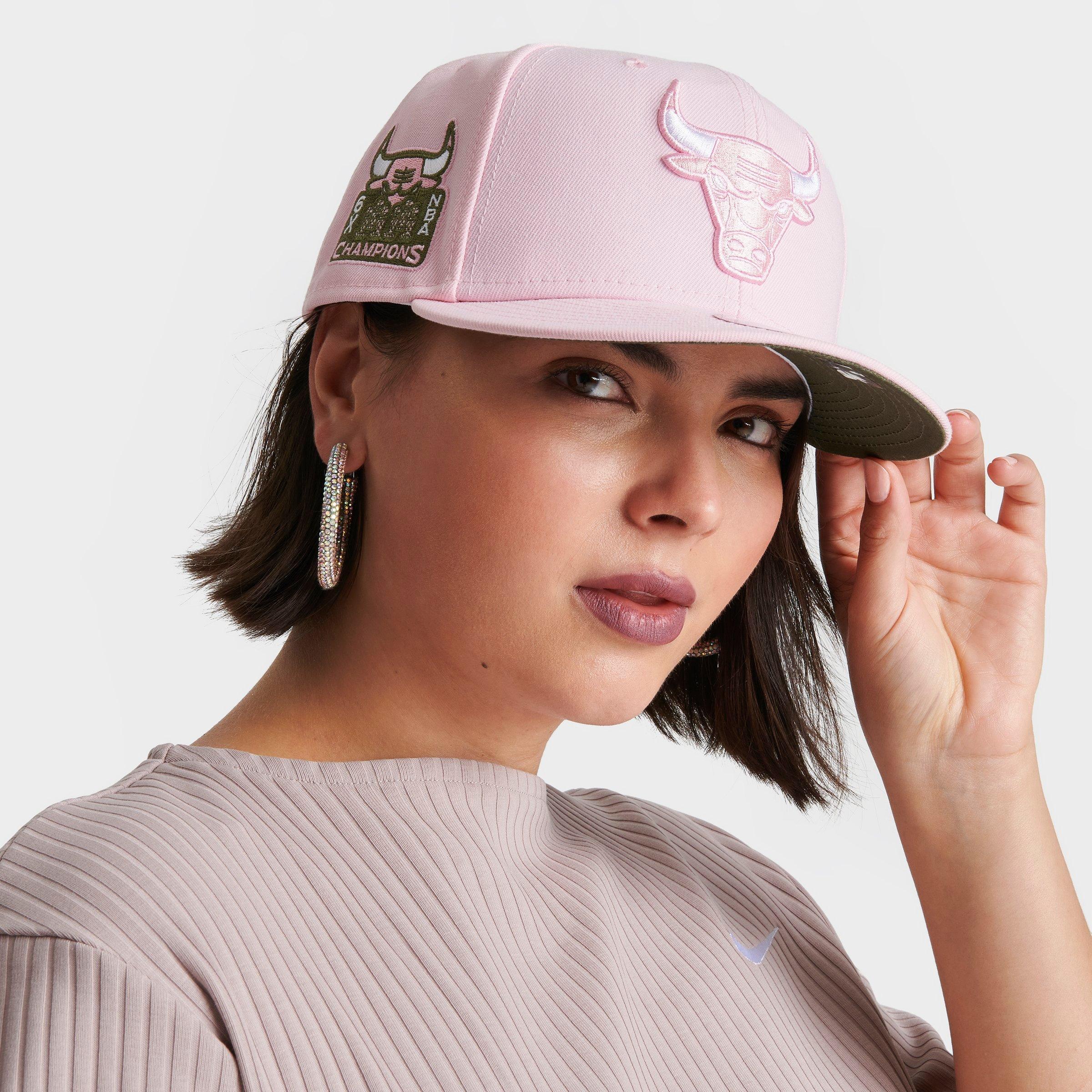 New Era Chicago Bulls Nba Pink 9fifty Snapback Hat | ModeSens