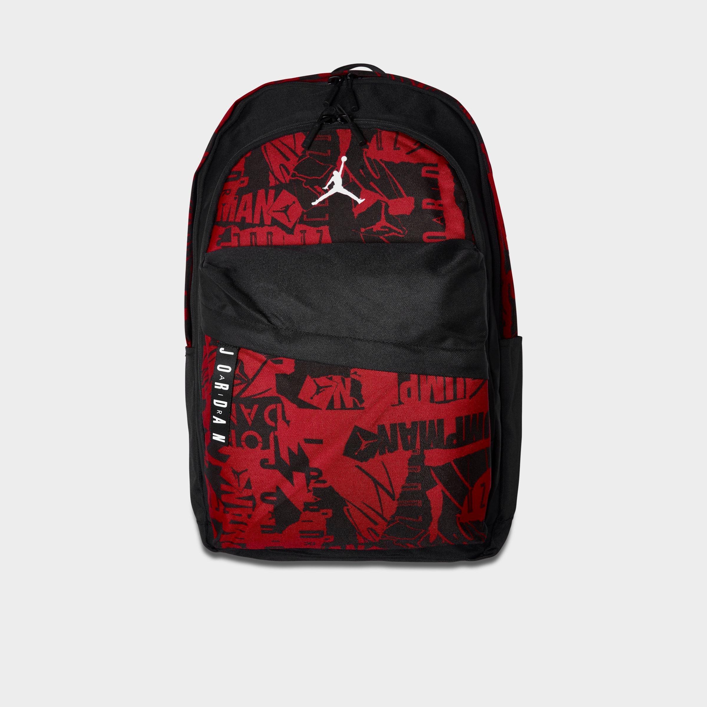 Nike Jordan Air Patrol Backpack In Black/university Red | ModeSens