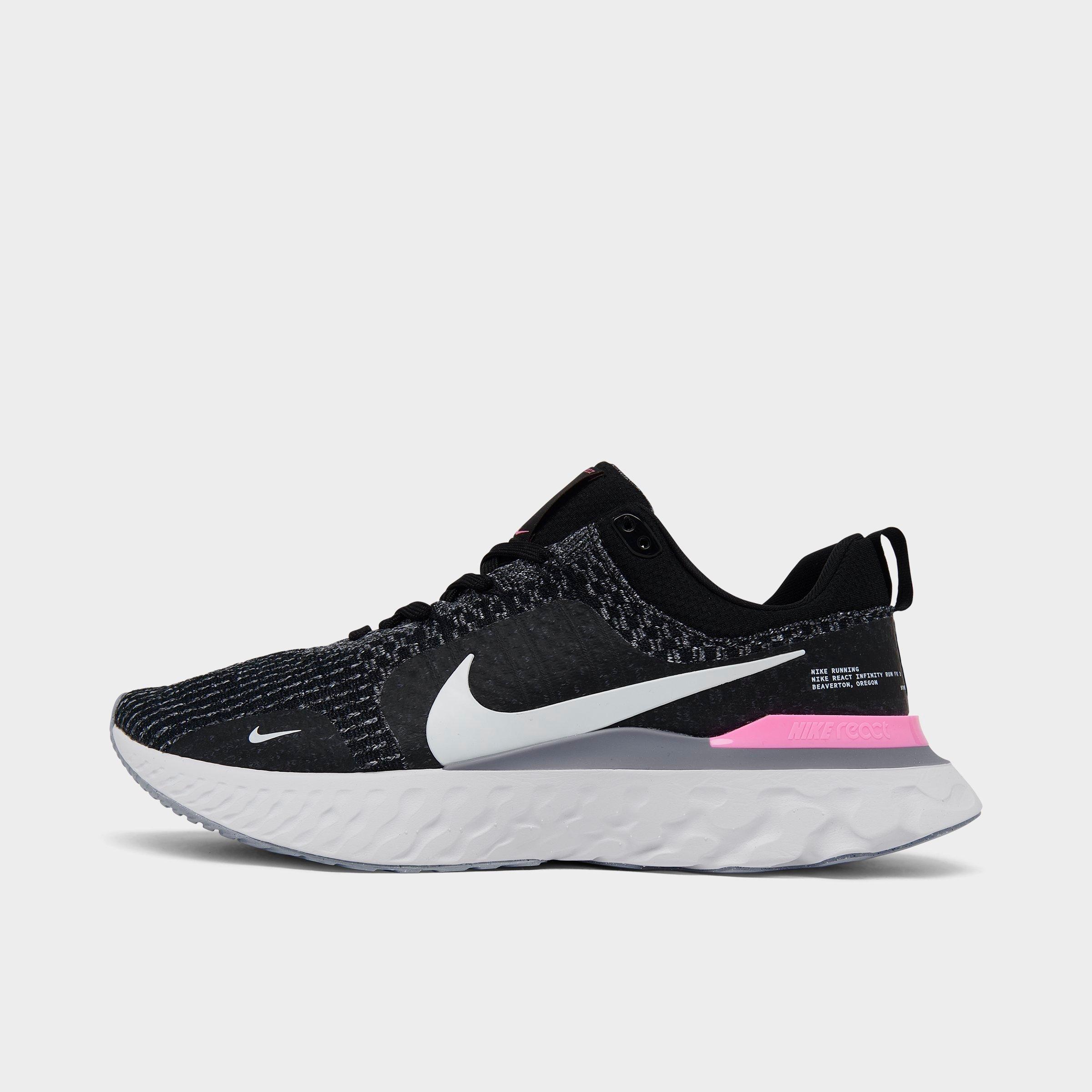 Nike Men's React Infinity 3 Road Running Shoes In Black/ashen Slate ...