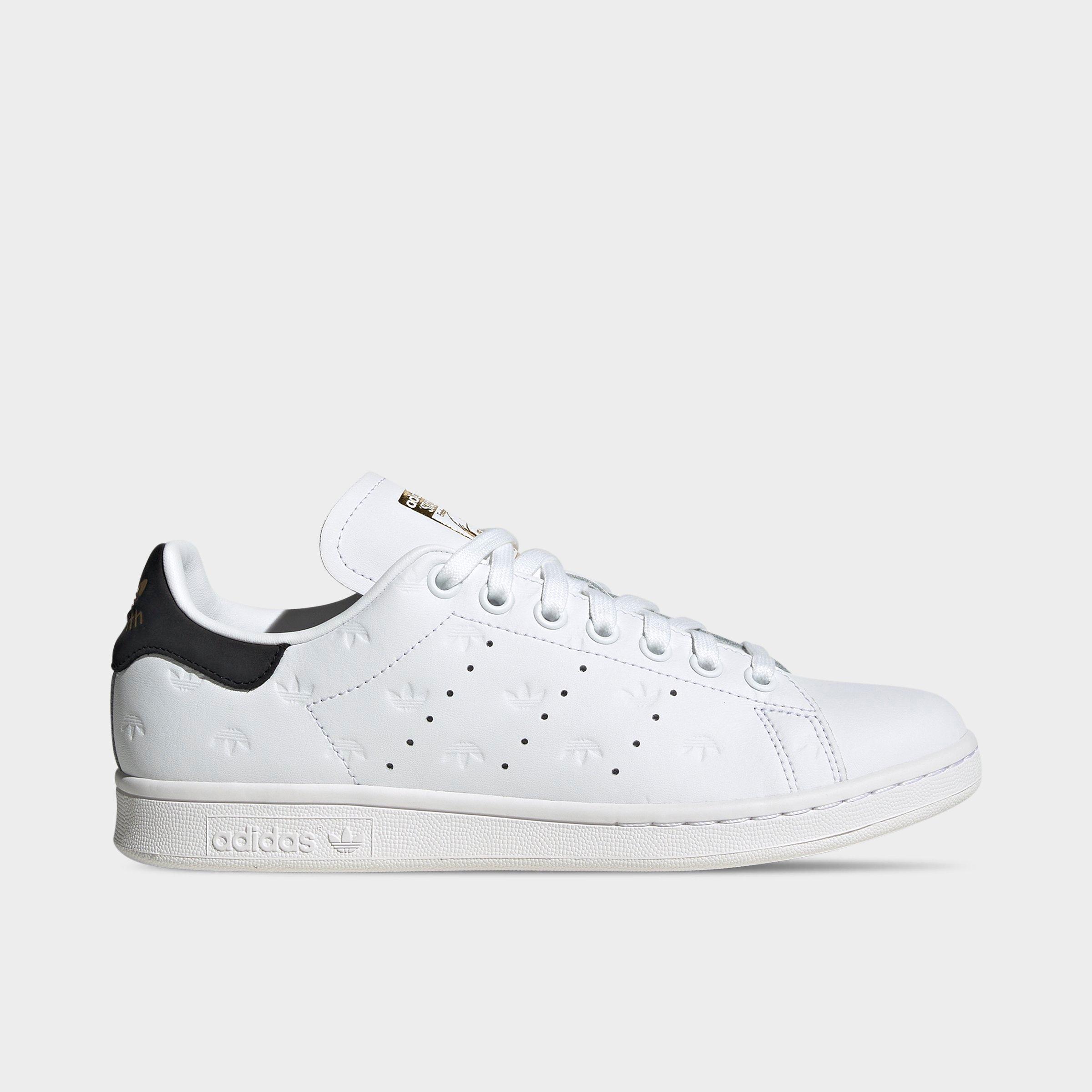 UPC 195748438748 - adidas Stan Smith Embossed Sneaker in White/Black ...