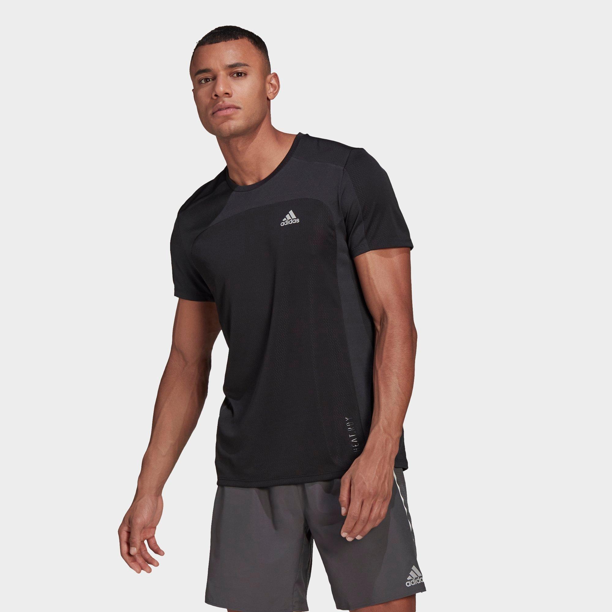 Adidas Originals Adidas Men's Heat. Rdy Running T-shirt In Black | ModeSens