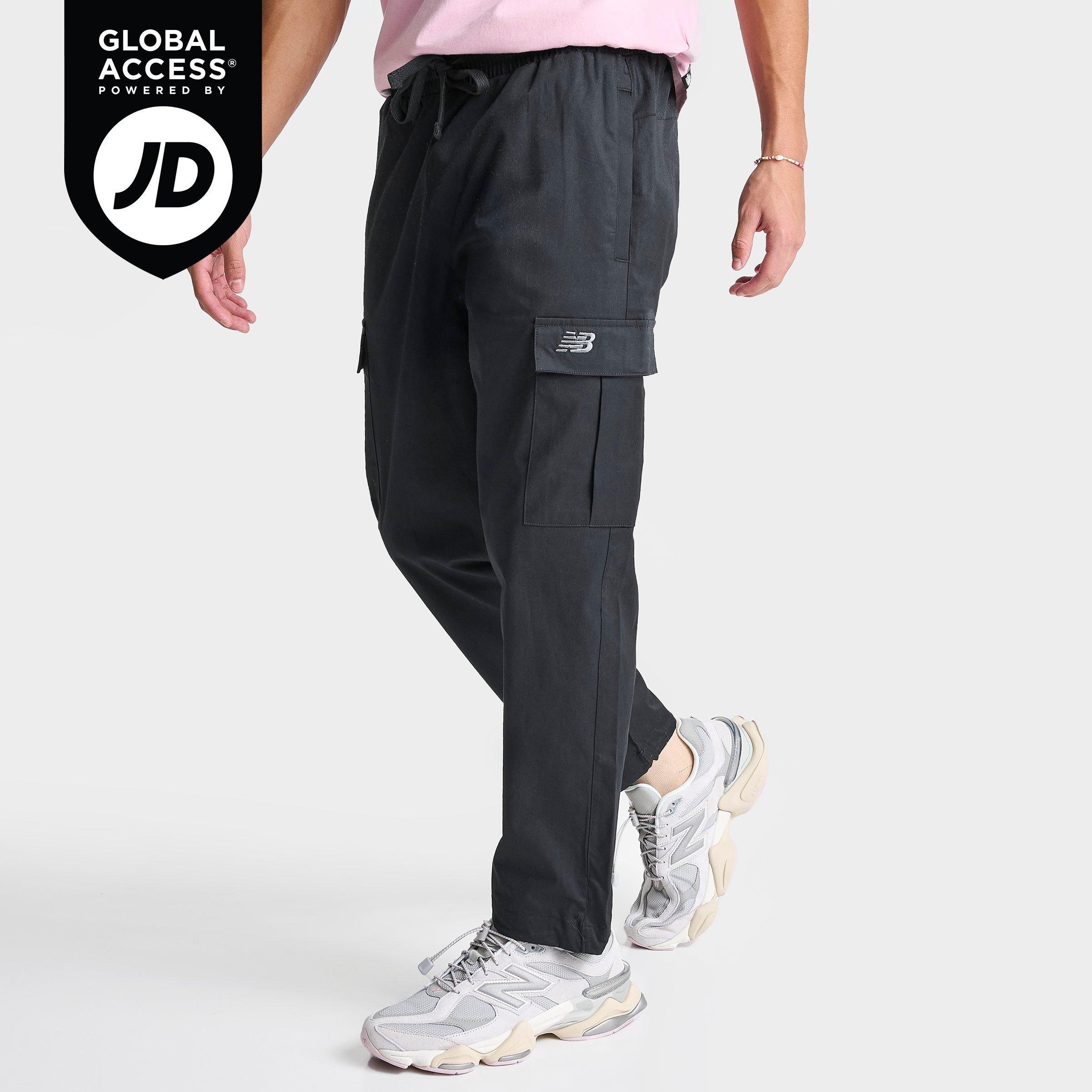 New Balance Men's Combat Cargo Pants In Black | ModeSens