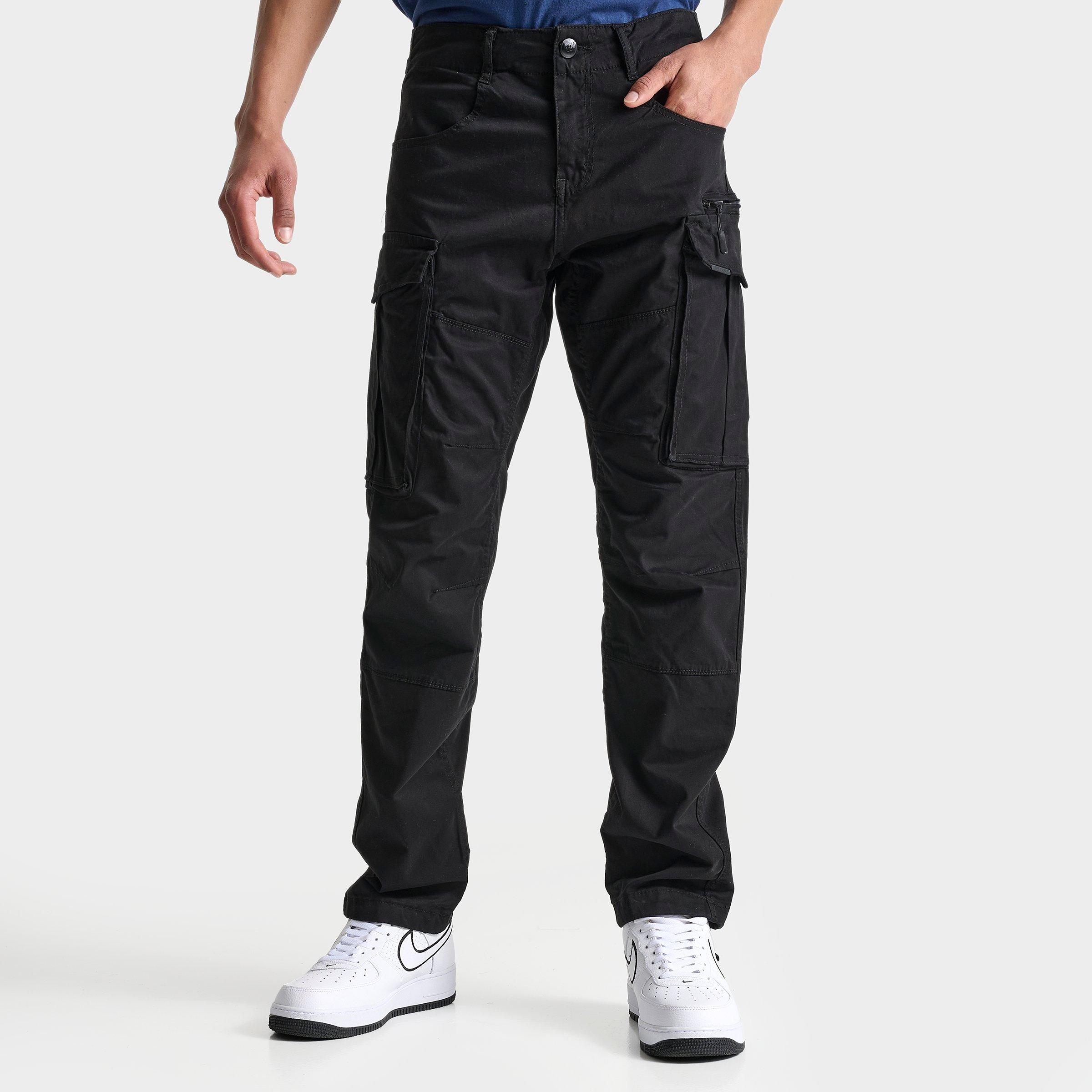 Finishline Supply And Demand Men's Raid Cargo Pants In Black | ModeSens